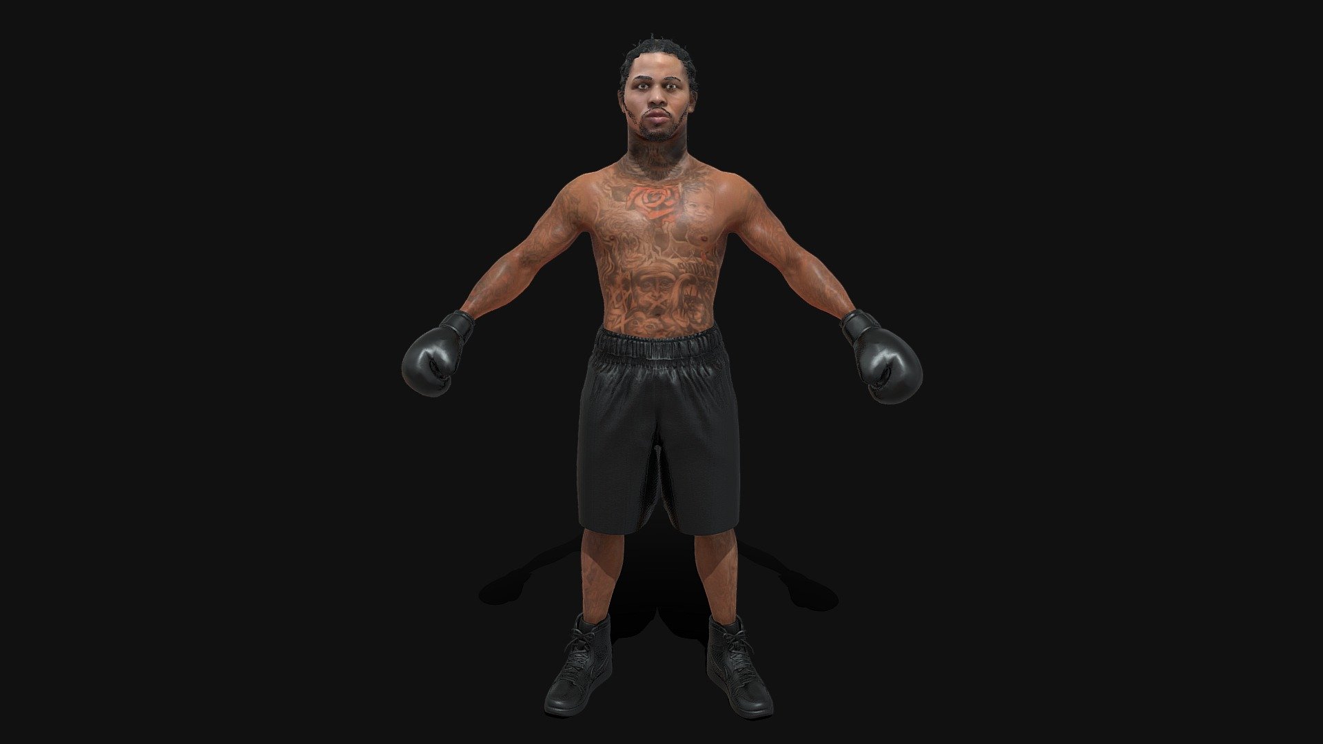 Gervonta Davis - 3D model by karaman.arman [5fdd403] - Sketchfab