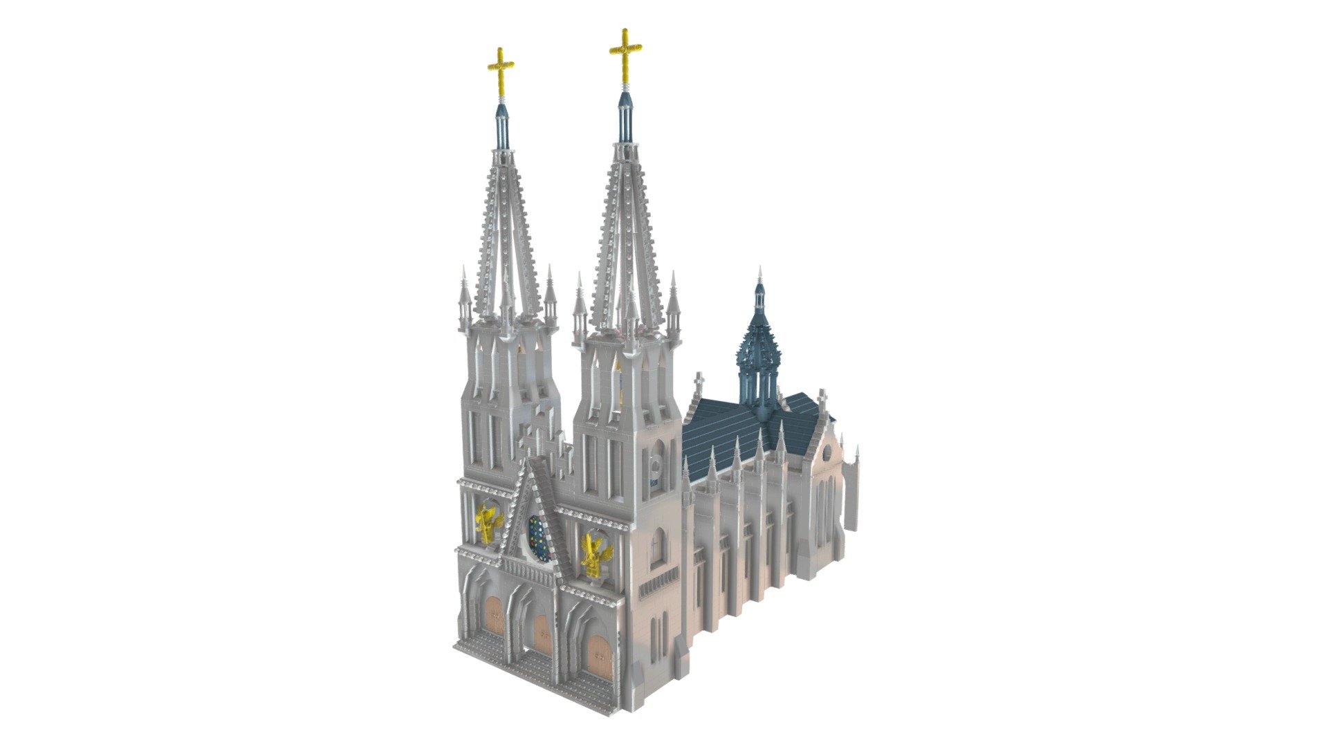 Catholic LEGO Church - Buy Royalty Free 3D model by HUuser2024 [5fdf5d3 ...