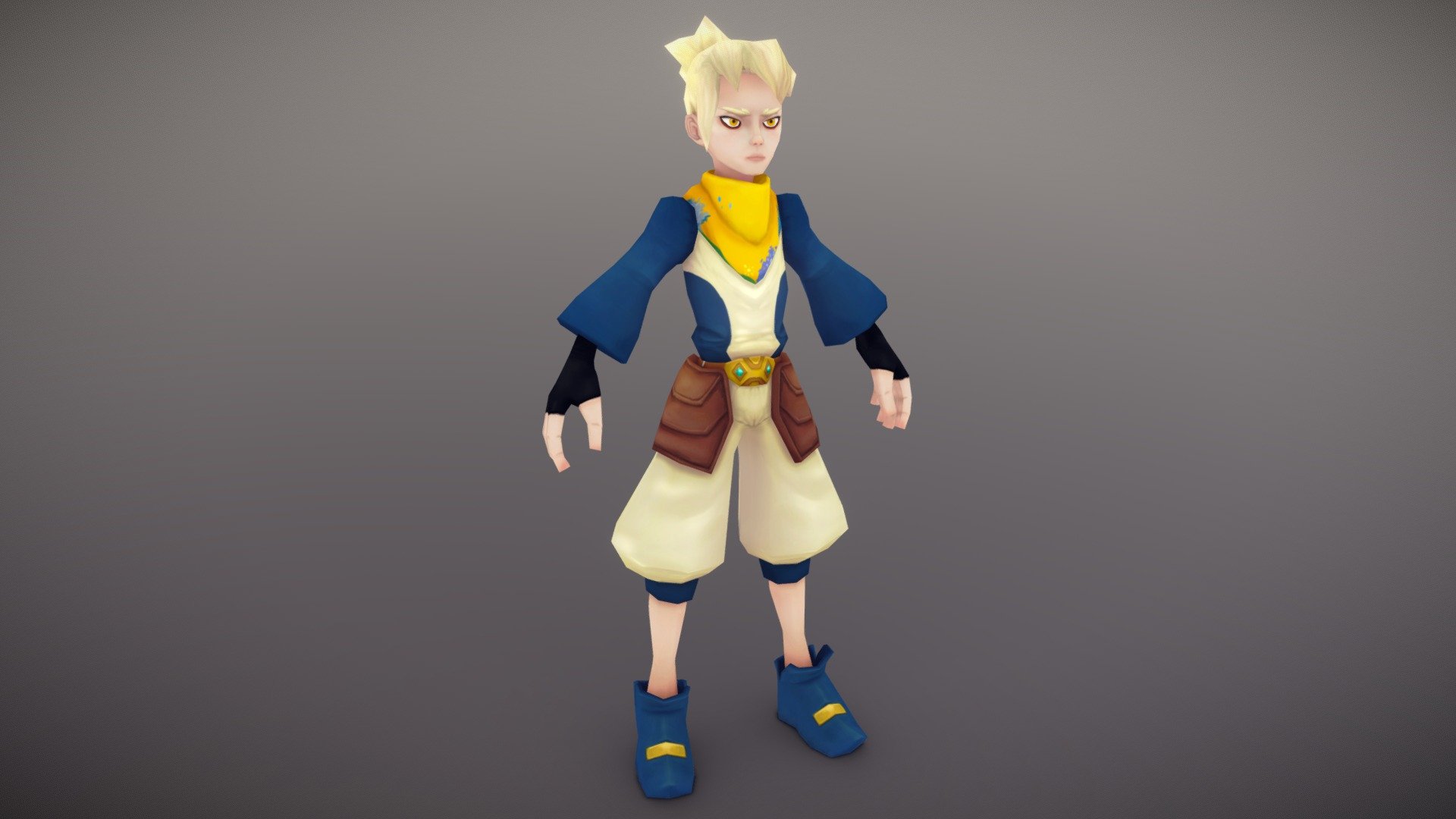 Ninja Kid - Download Free 3D model by Thaddaeus (@Aloeveraninja ...