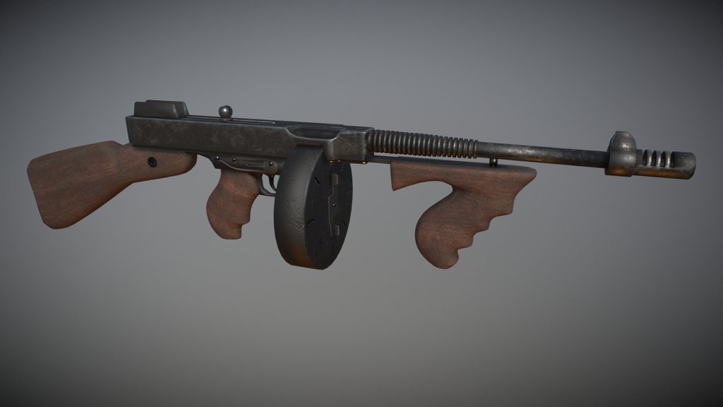 3D Gun Models - A 3D model collection by cjdaartist - Sketchfab