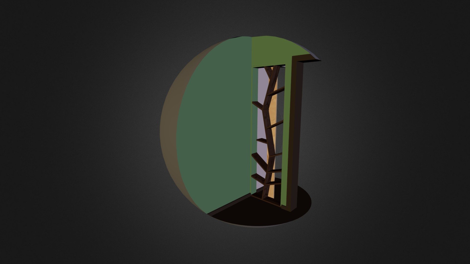 Tree-shelf - 3D model by Lex Larvatus (@lex_larvatus) [5fe1d67] - Sketchfab