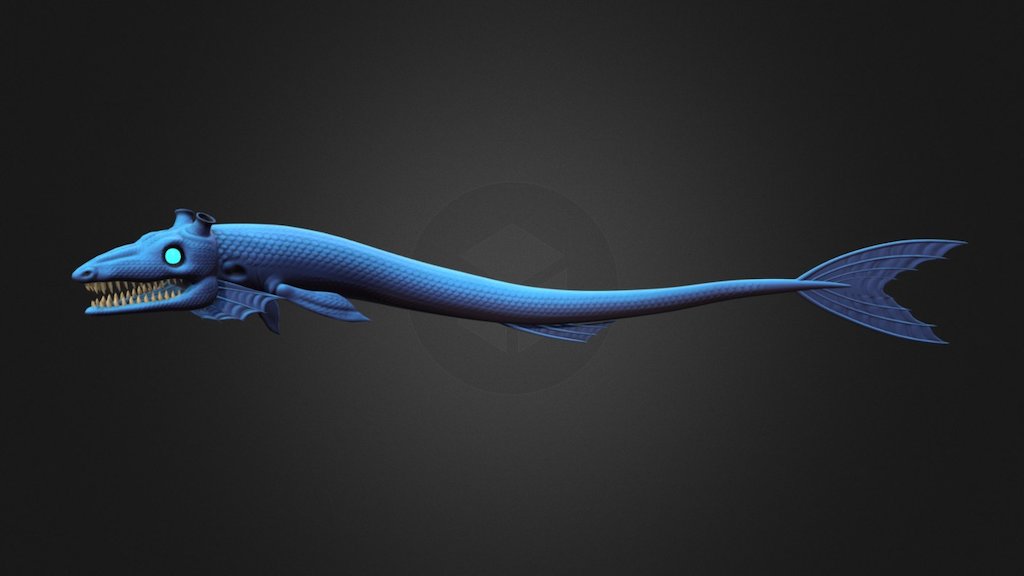 Sea Serpent - 3D model by gbensonart [5fe3c6a] - Sketchfab