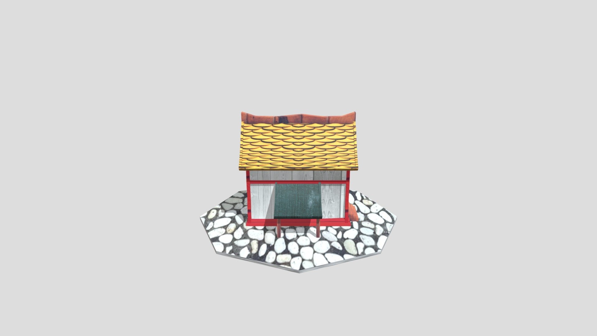 65104119_House_w_texture - 3D model by Natawan [5fe5cae] - Sketchfab