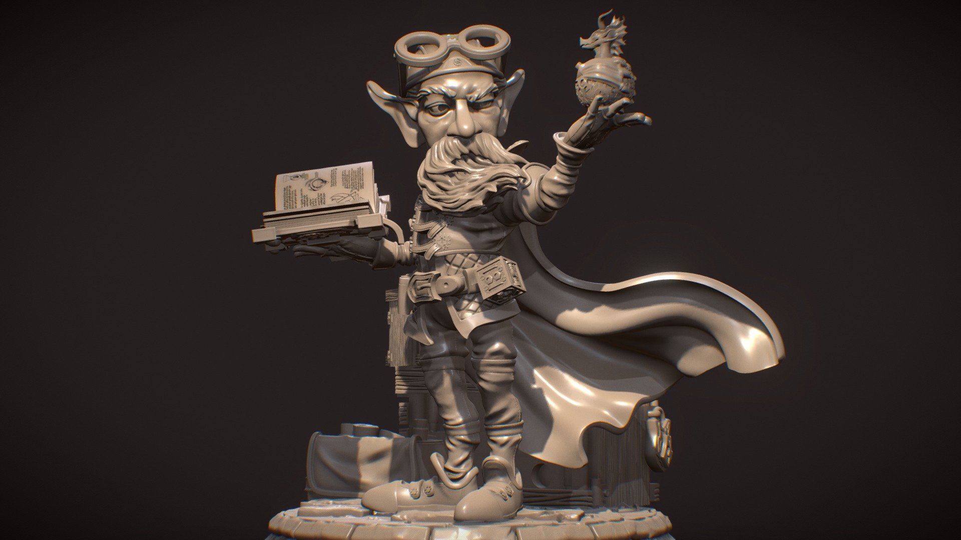 Alvynn the Alchemist 2 - 3D model by Nerikson [5fe62c5] - Sketchfab