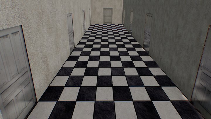 Hallway 3D models - Sketchfab