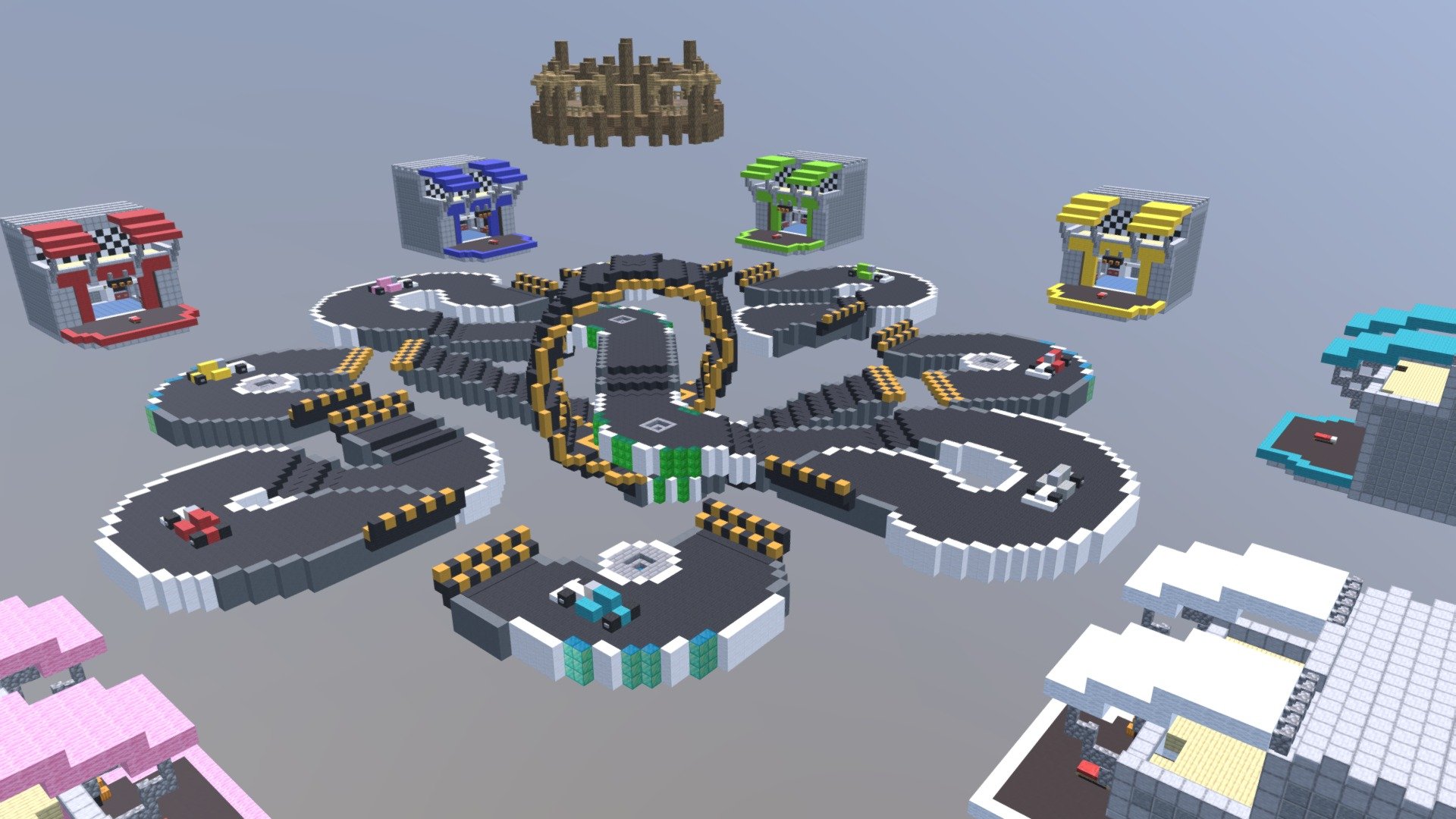 Speedway Bed Wars Map - Download Free 3D model by ElUvitta [5fe6922 ...
