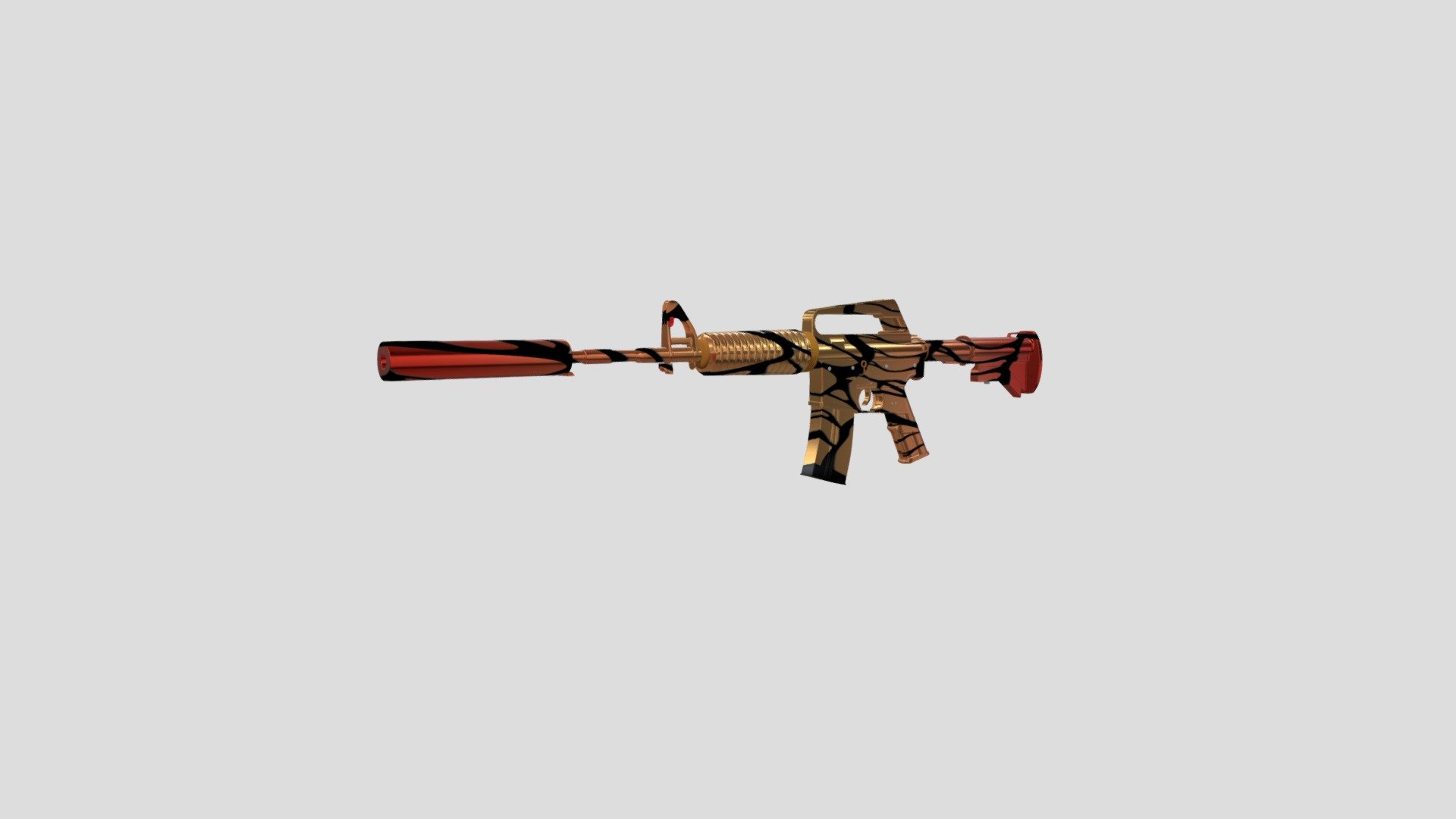 M4A1-S Counter Strike Weapon - Download Free 3D model by amsoxxx ...