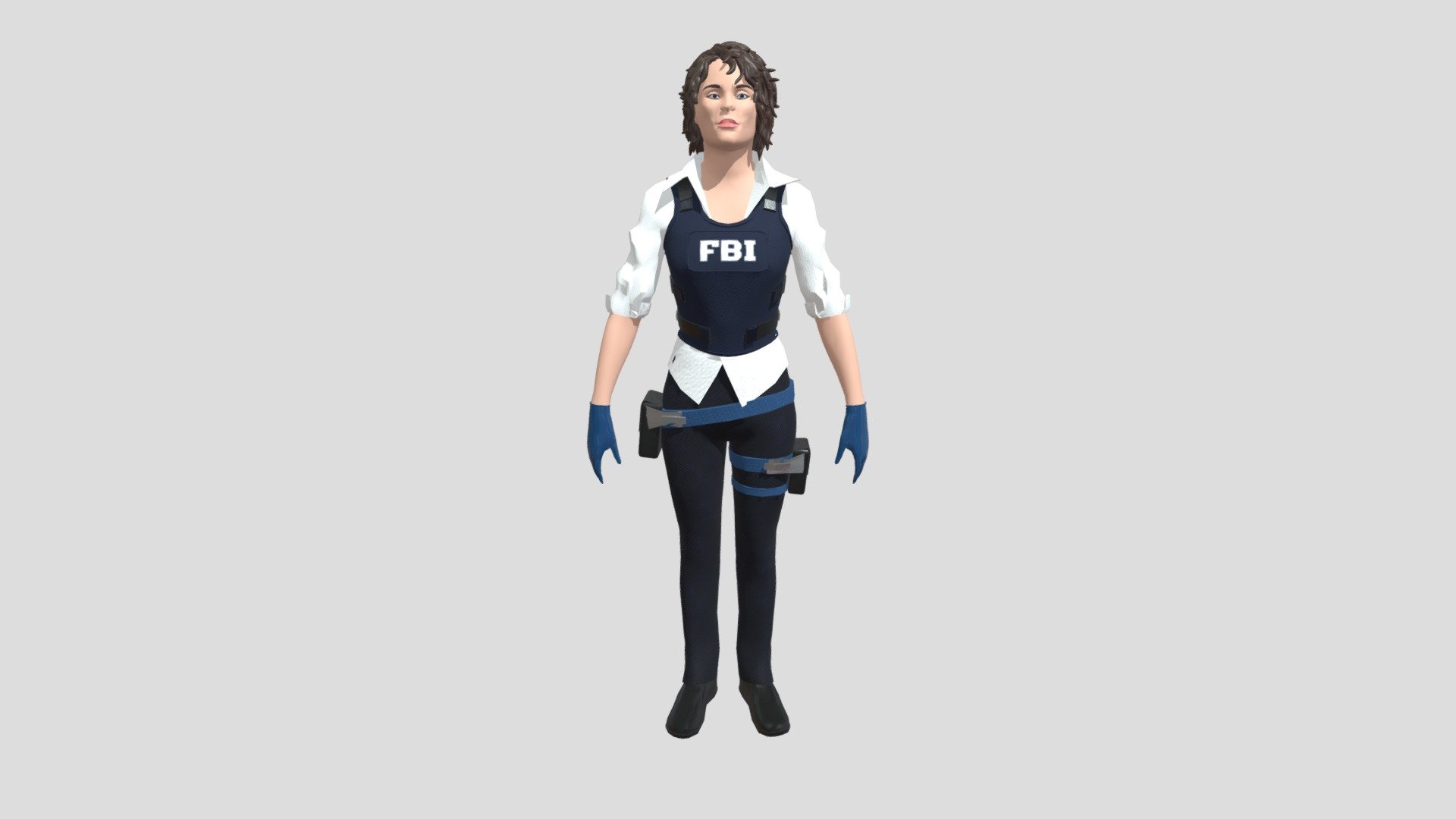 Fbi Model - Download Free 3D model by JosieMatthews [5fe7489] - Sketchfab