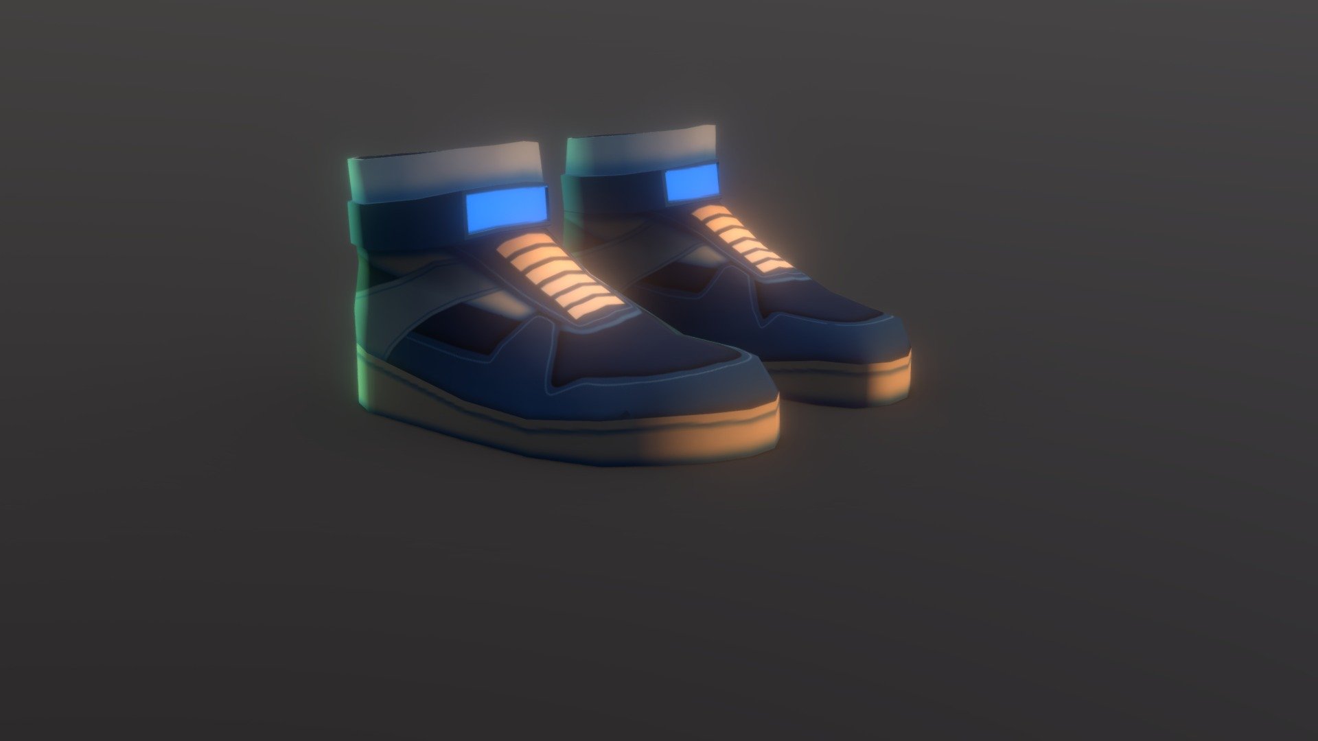 Tenis_azul - 3D model by vitorguimaraes.arts [5fe9b84] - Sketchfab