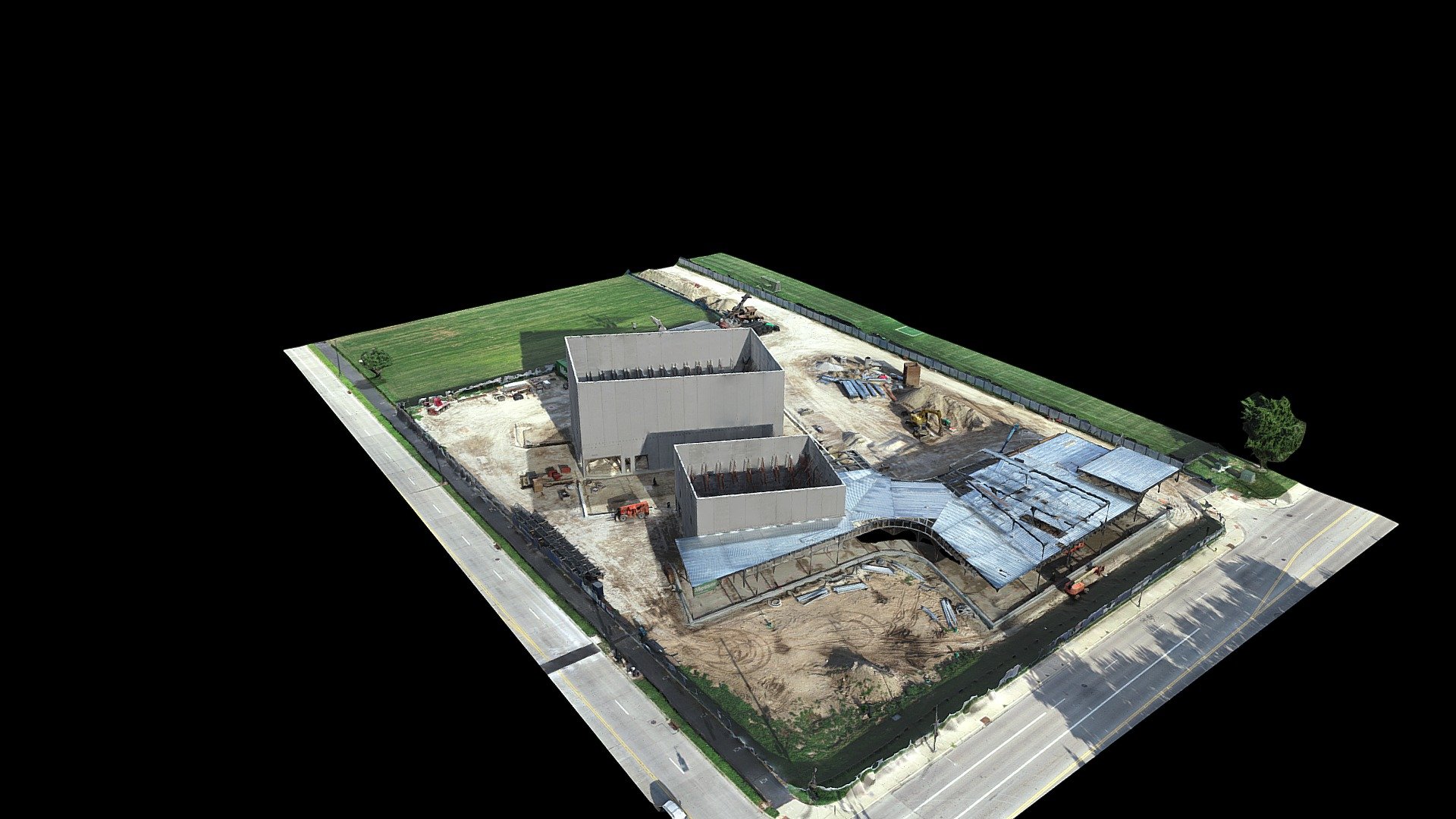 Roger Glass Center for the Arts, Dayton 8/6/22 - 3D model by Sky's the ...