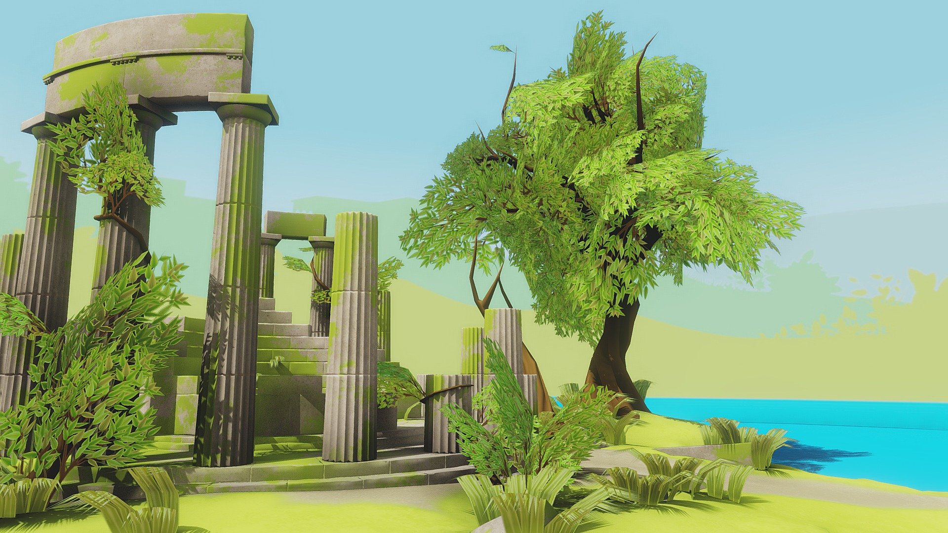 Ruins - 3D model by Kyan0s [5feab49] - Sketchfab
