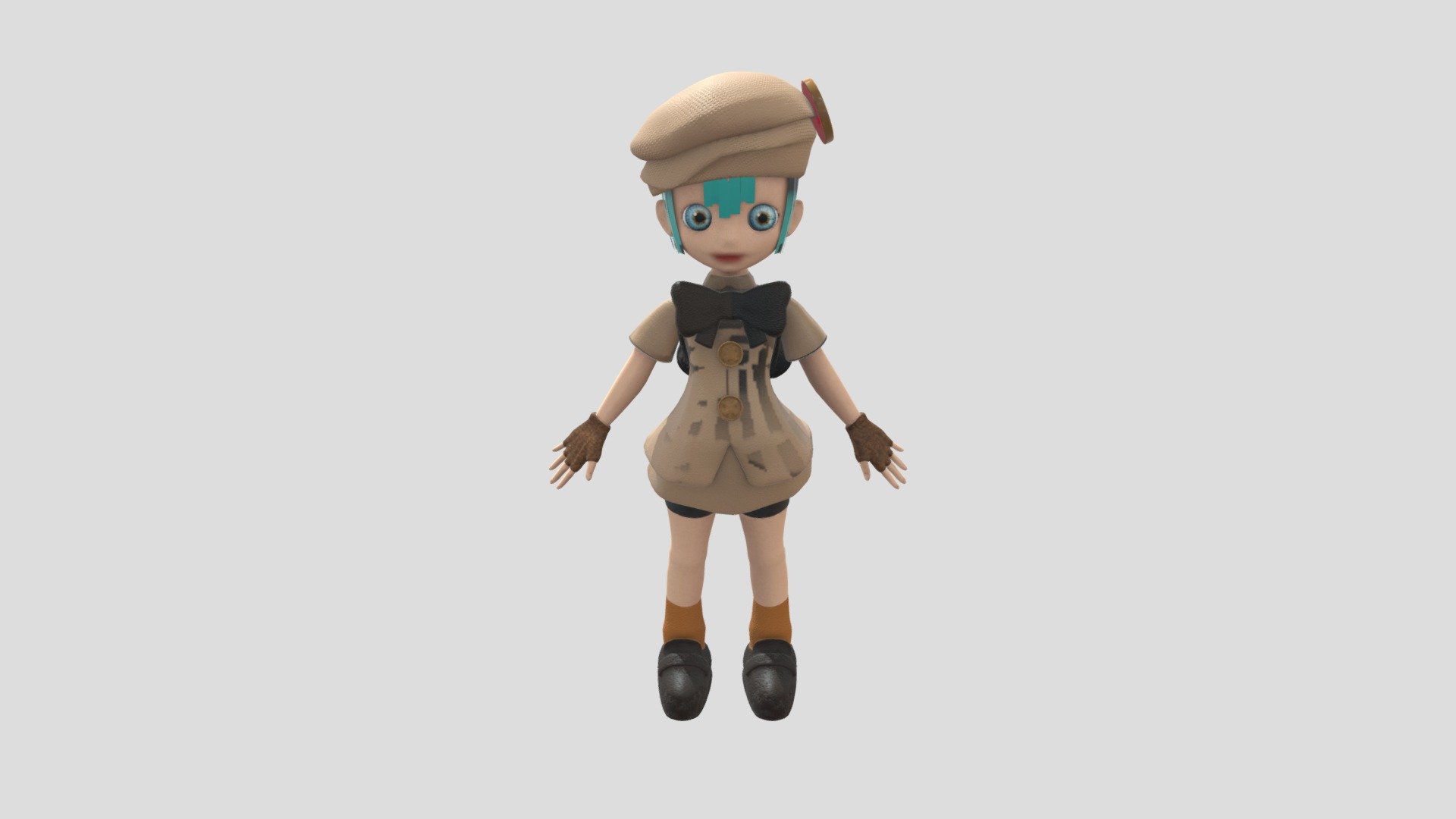 Chibi2 - 3D model by Ngô Trúc Ngọc Trâm (@ngotrucngoctram06091995 ...