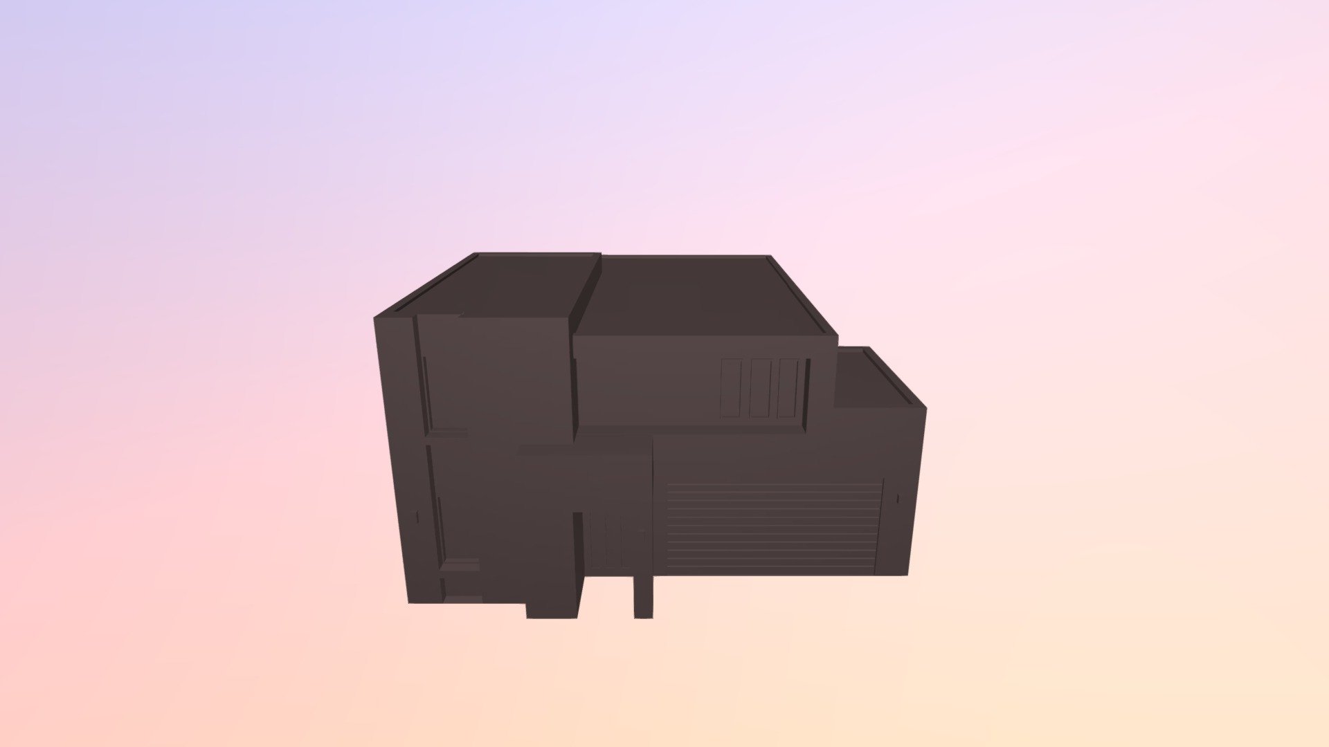Block House - 3D model by nofxjohnson [5fed223] - Sketchfab
