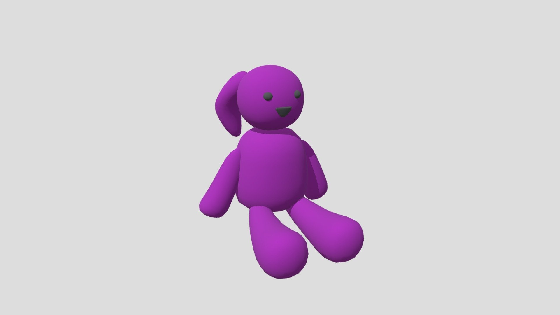 Toy Rabbit - 3D model by DigitalFrontierLabs [5fedada] - Sketchfab