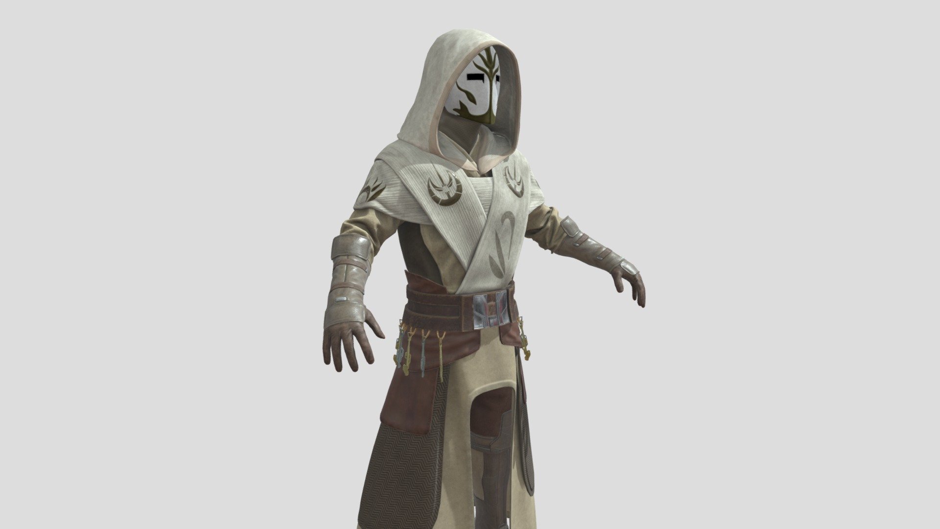 Jedi Temple Guard - 3D model by This_Guy446 [5fedd4d] - Sketchfab