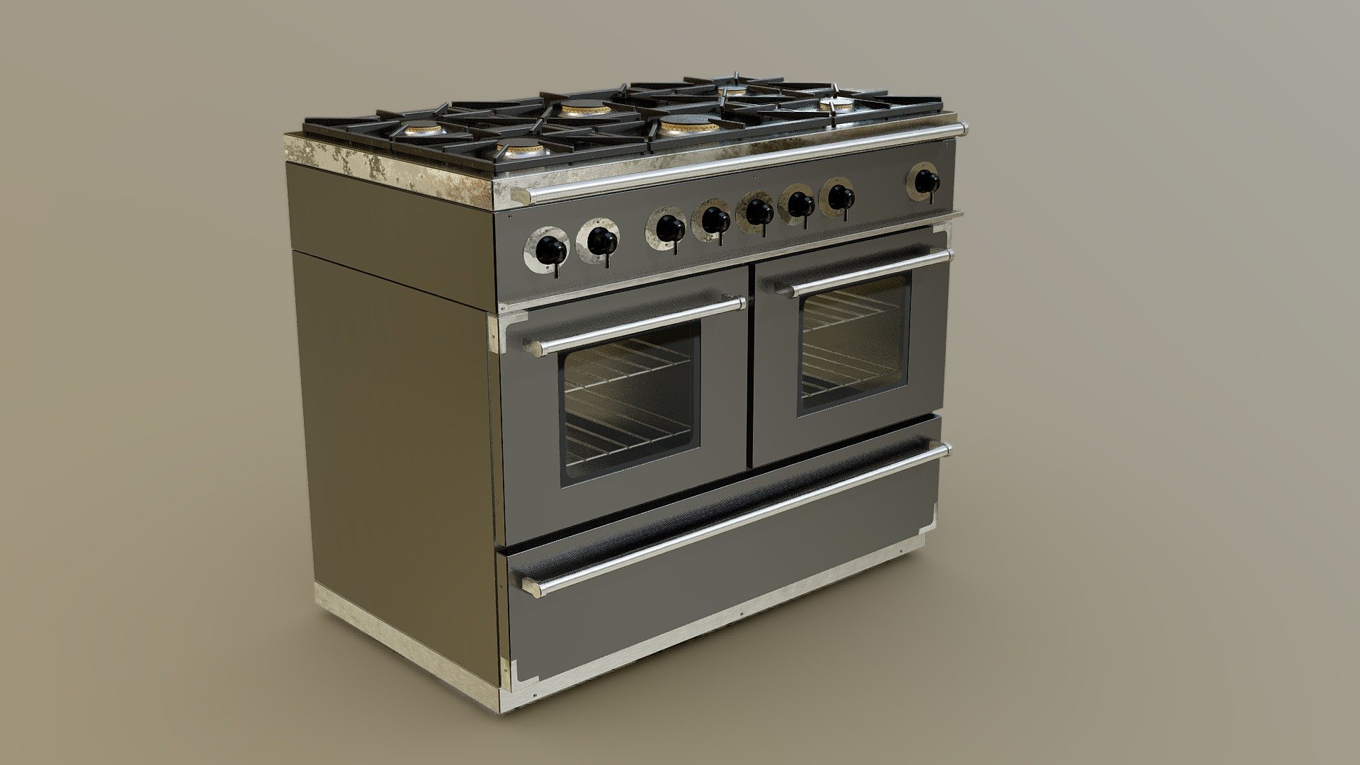 Kitchen Oven/Stove Set (Free Download) - Download Free 3D model by ...