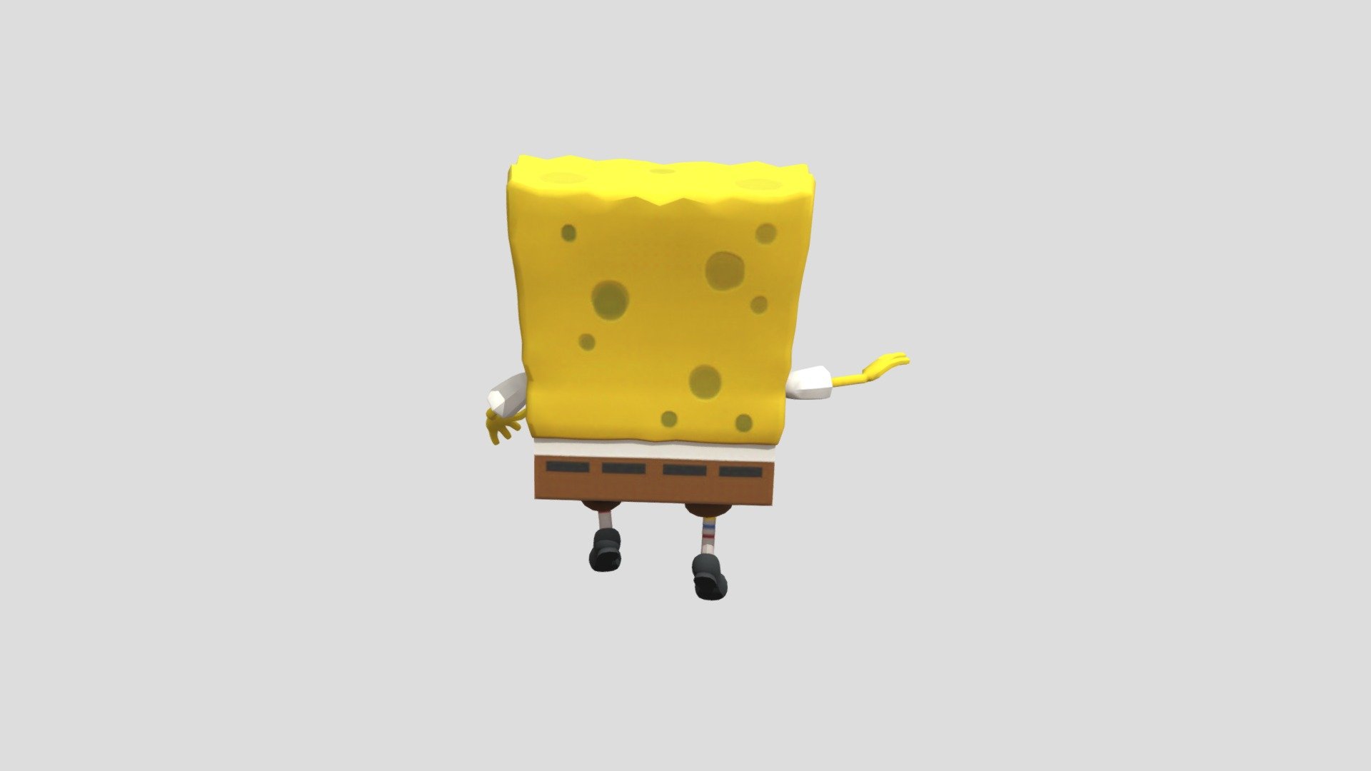 SpongeBob Bubble Mini Game Animations - 3D model by ...
