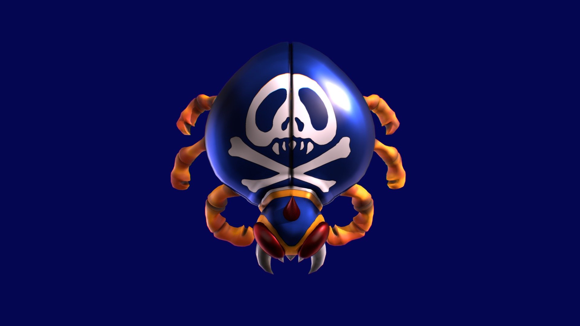 Yu-Gi-Oh! - Skull-Mark Lady Bug. - 3D model by Tehmoor Hamid ...