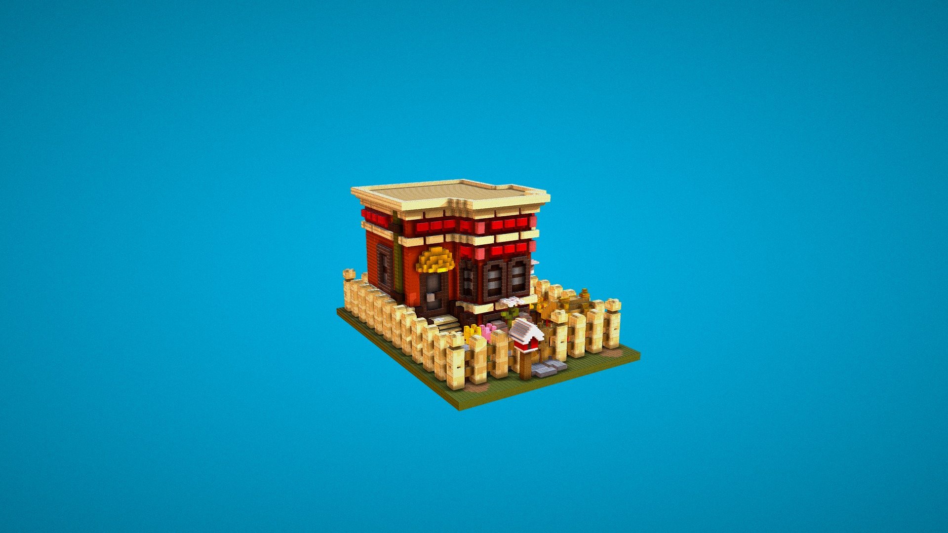 LobbyWaiting - 3D model by RedBox Minecraft Studio (@KlashRaick ...