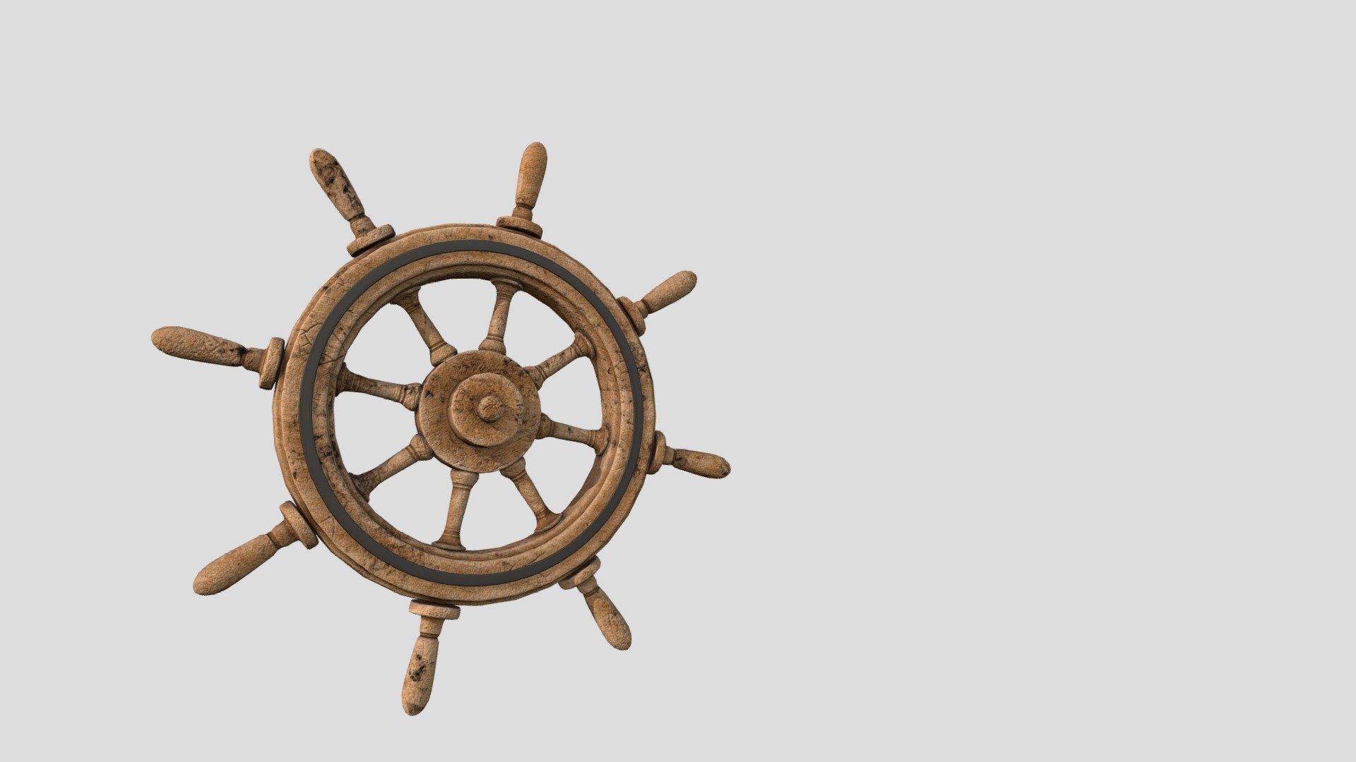 Rudder high detailed low poly - Download Free 3D model by Malandrajo ...
