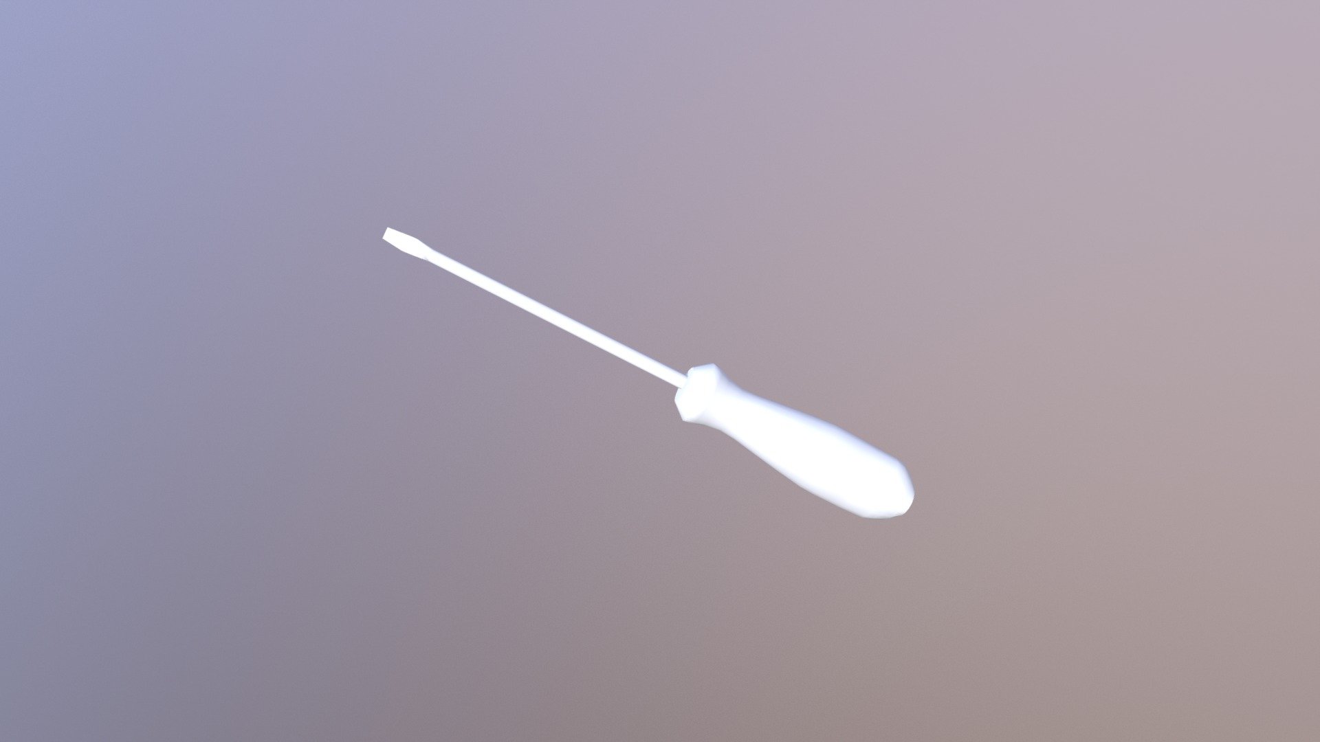 Screwdriver - 3D model by RubyNJ [5ff363b] - Sketchfab