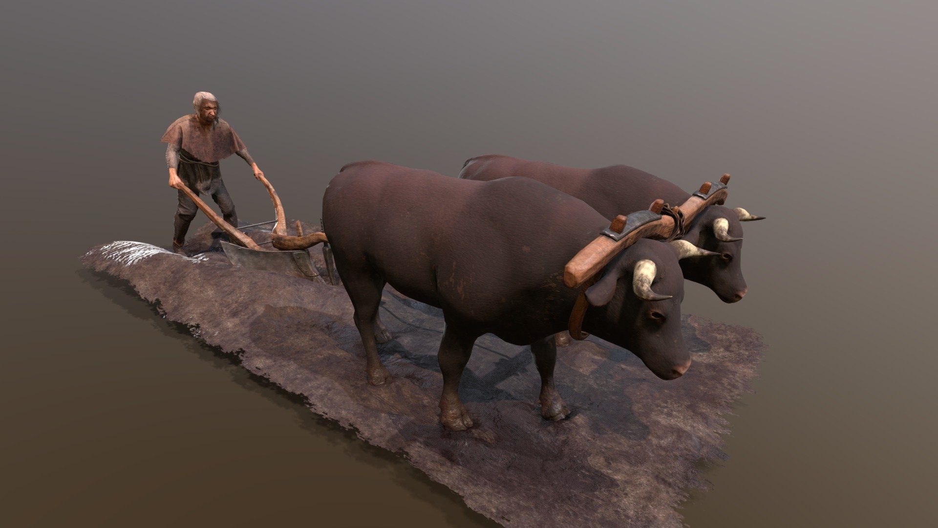 Medieval Farming - 3D model by Mxmln3D (@maxrosier99) [5ff4f4a] - Sketchfab