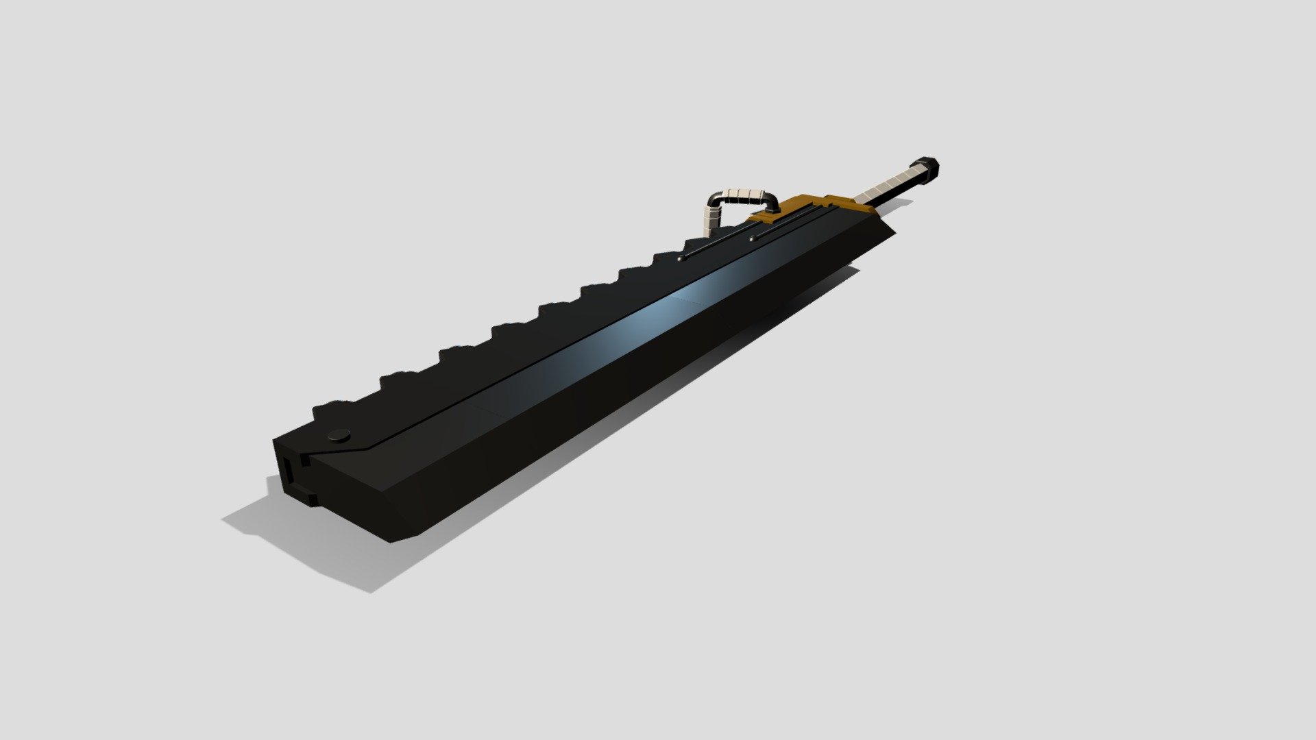 Great Sword "Tech Slab" - 3D model by Nova (@Astronova17) [5ff5540 ...