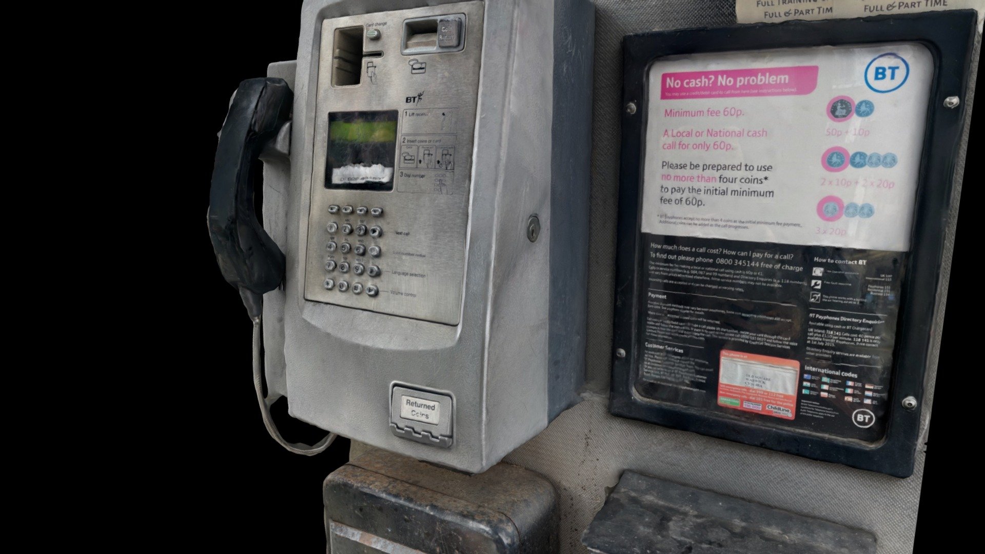 BT phone box - Warwick square - Buy Royalty Free 3D model by Alex Tench ...
