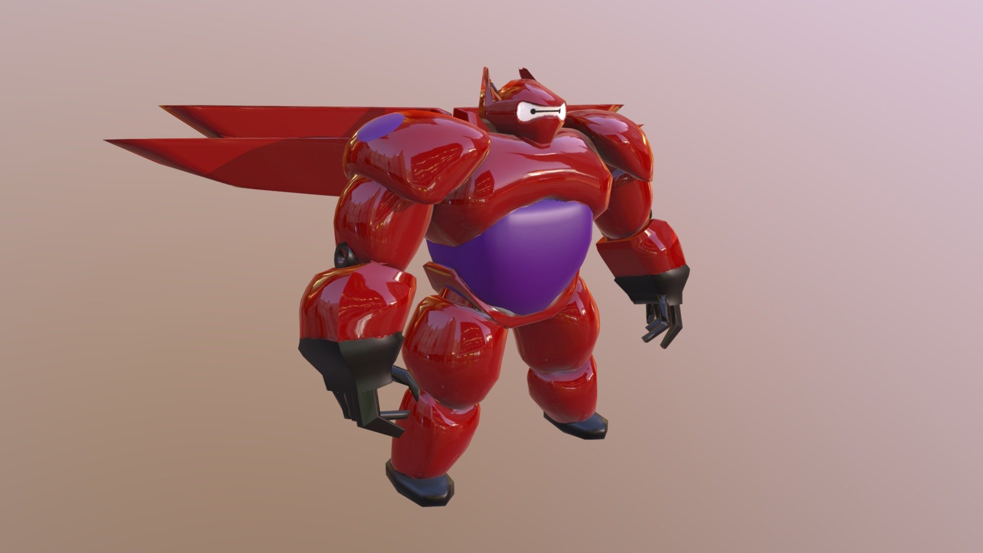 Baymax - 3D model by rhenziemon (@laride18) [5ff5ab2] - Sketchfab