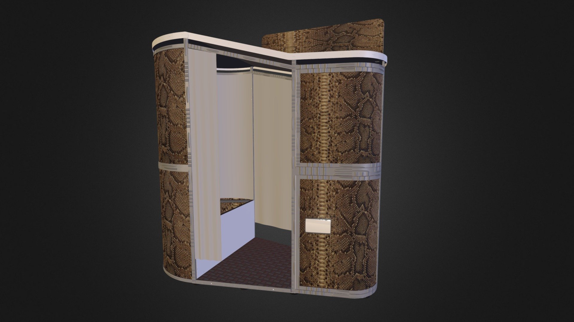 Snap-Box Solid Snake Dekor - 3D model by UTC-GmbH (@sebglotz) [5ff660c ...