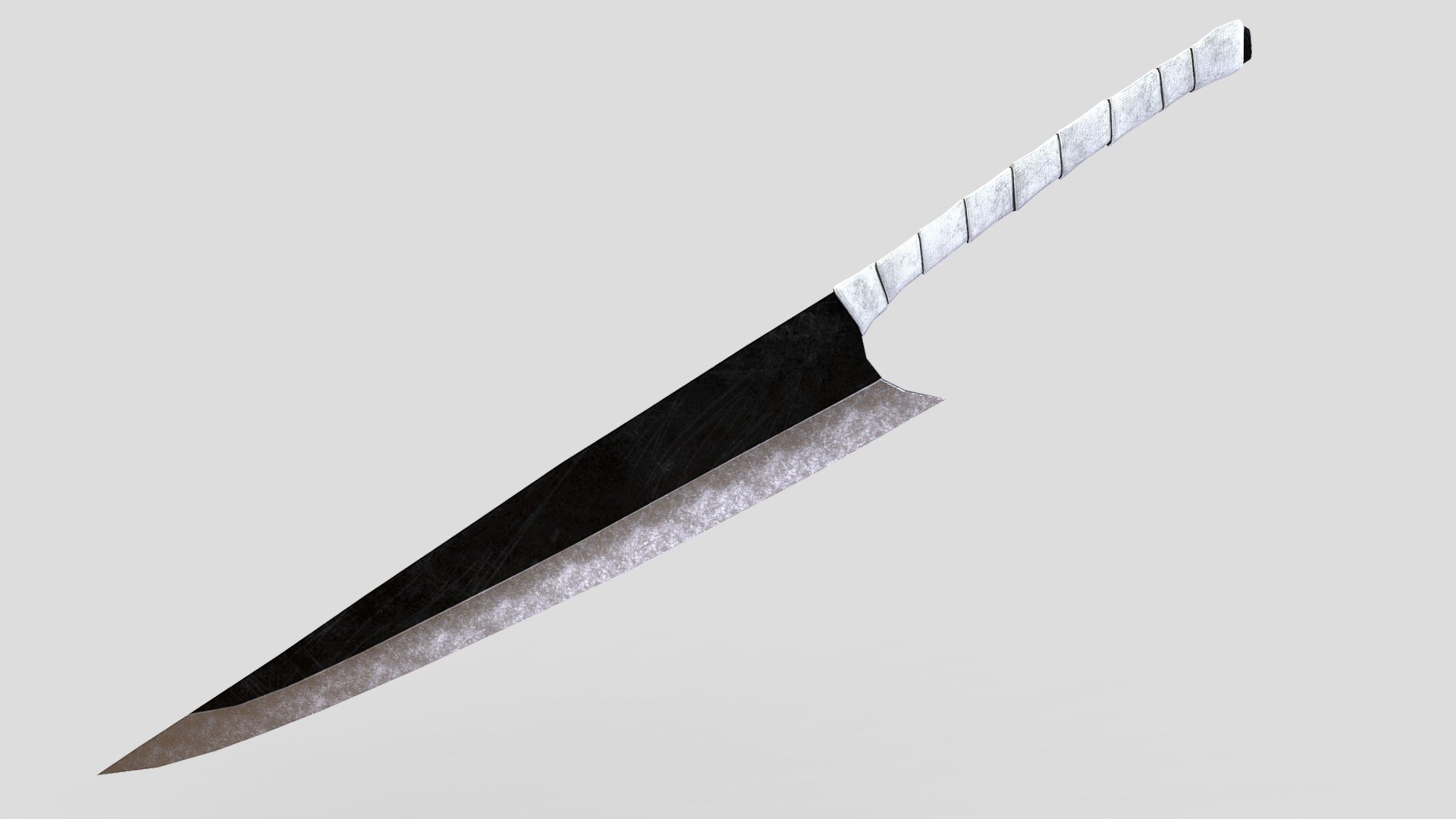 Ichigo's Zangetsu Shikai Form (Game Resolution) - Buy Royalty Free 3D ...