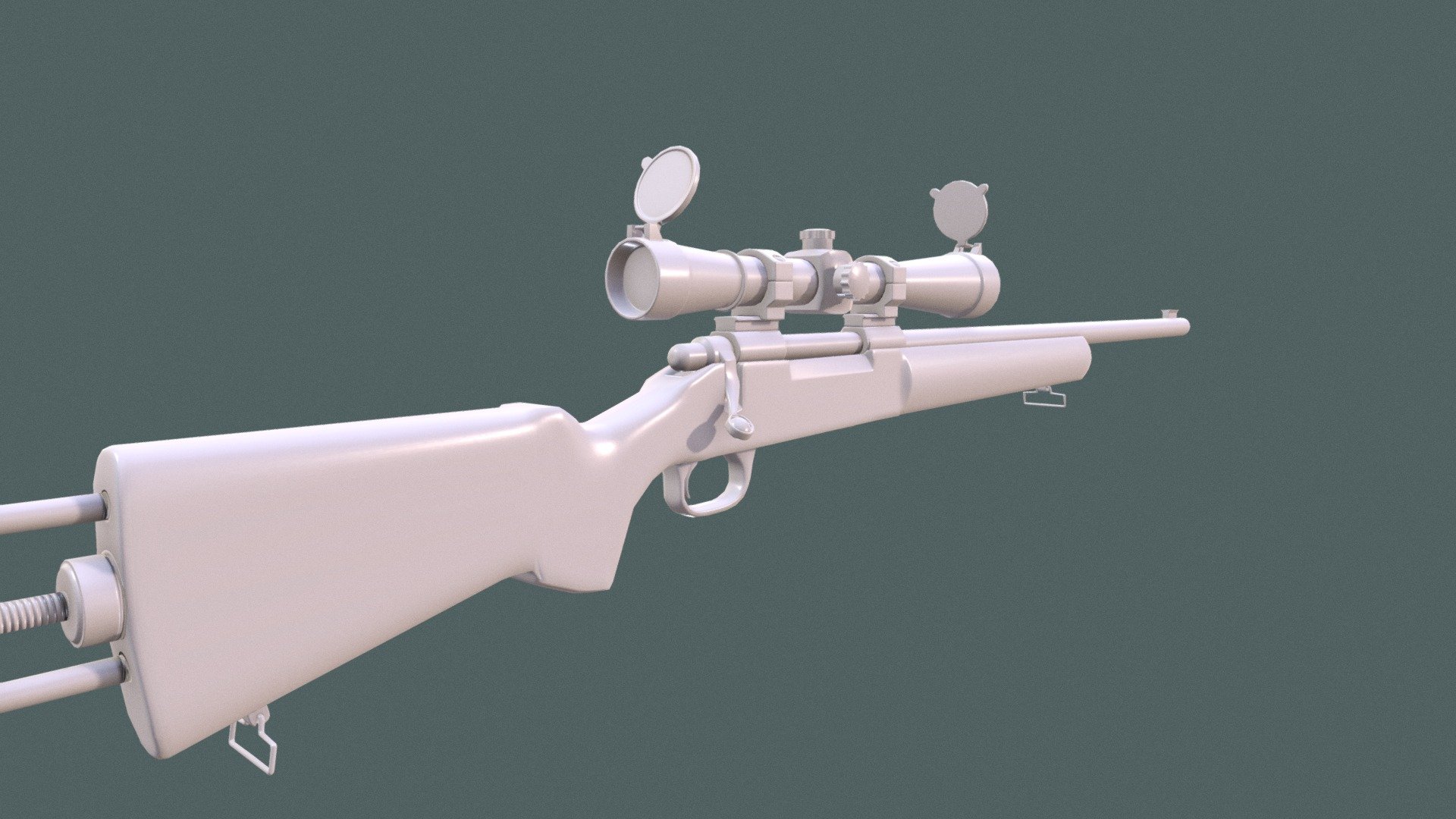 M24 Sniper Rifle Game Res - 3D model by SouYang [5ff7e9a] - Sketchfab