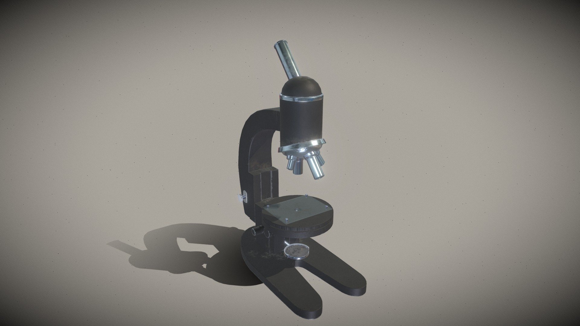 Microscope - Download Free 3D model by NicolasVB [5ff825a] - Sketchfab