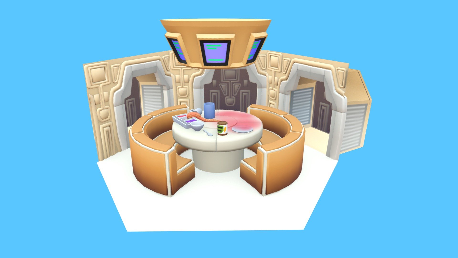 Vignette Joined - 3D model by FinnBreedveld [5ff868d] - Sketchfab