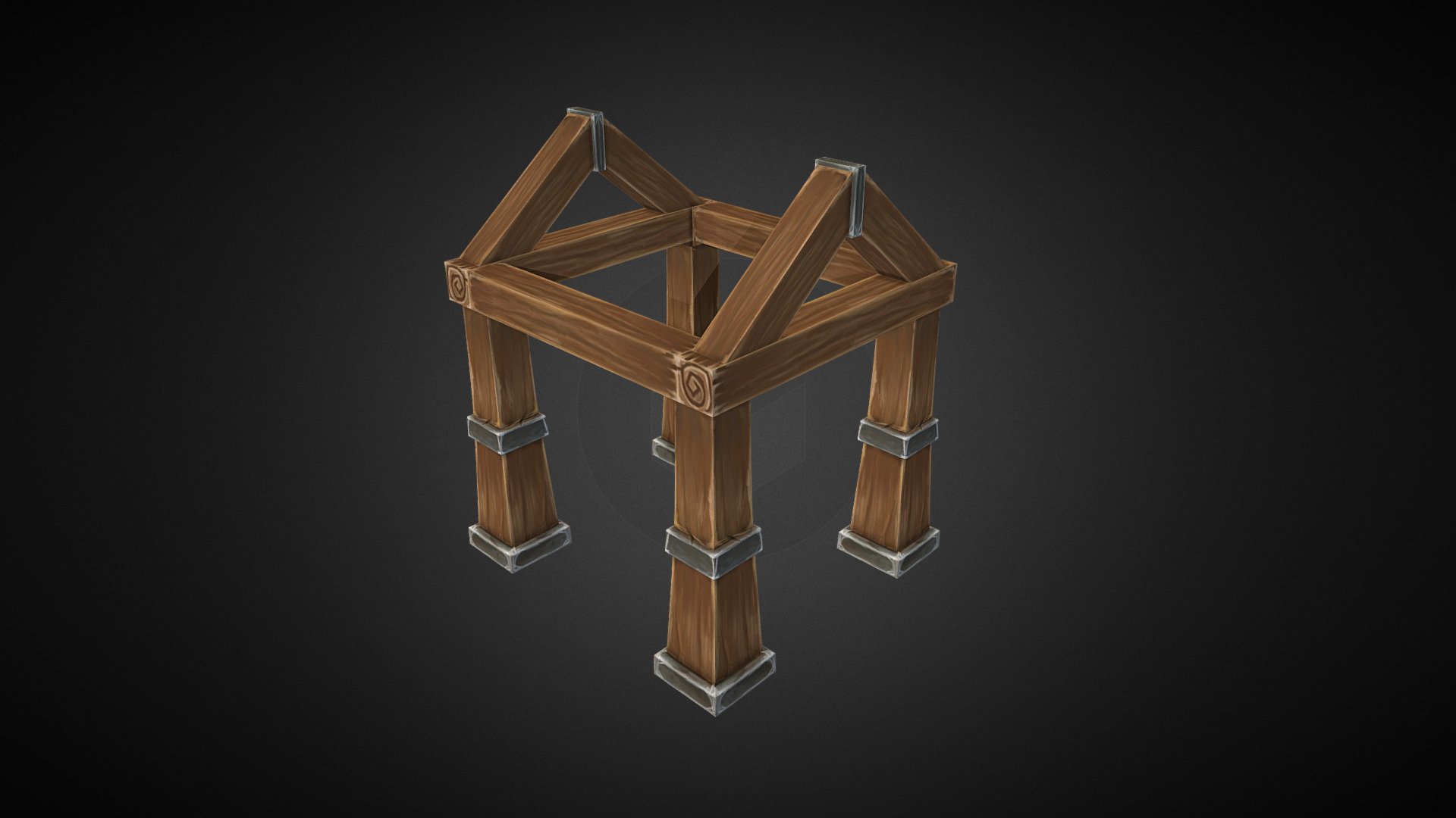 Material Studies 01 - Wood - 3D model by Mateus Schwaab (@Mehrus ...
