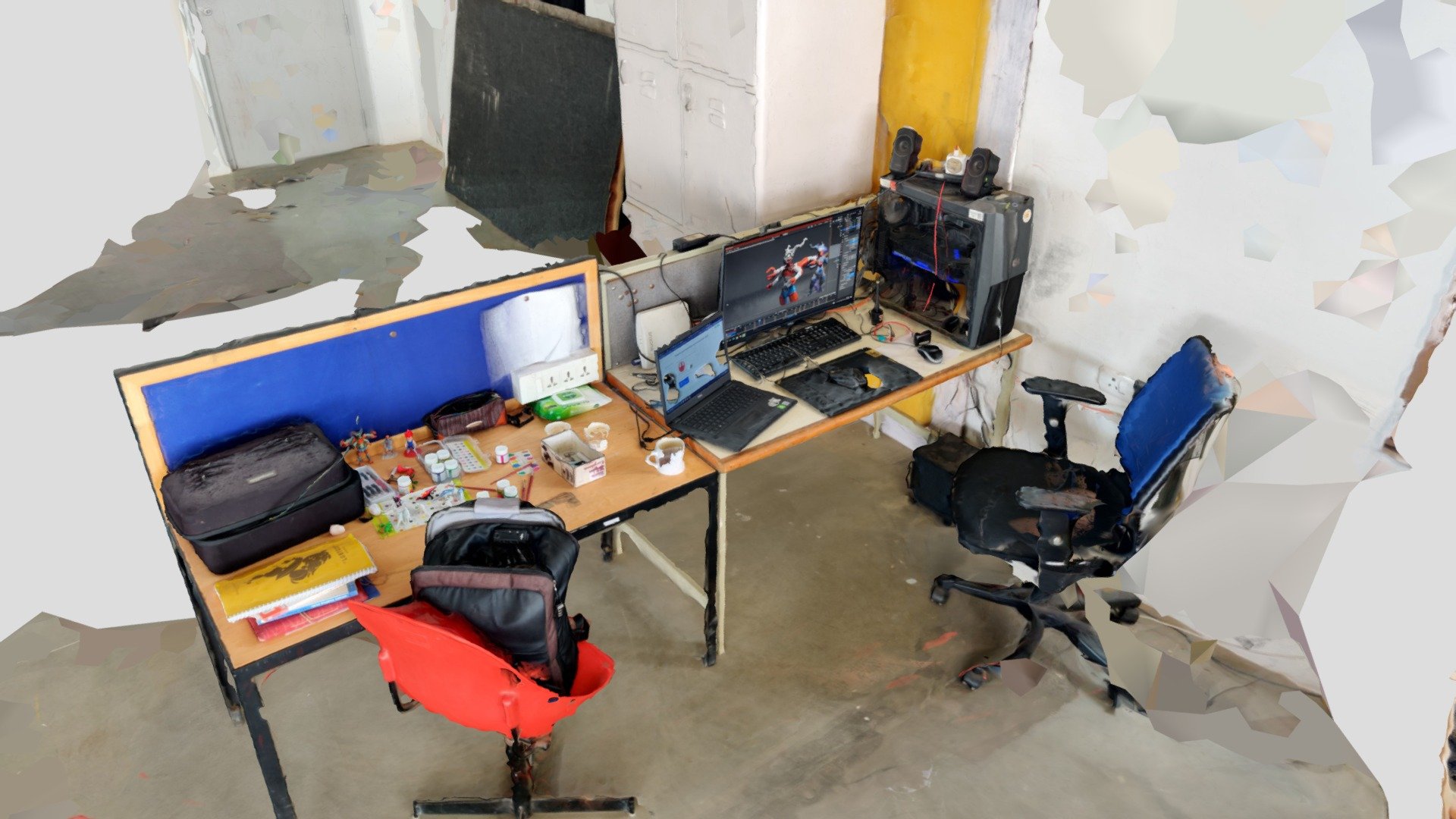 Desk at the Art Science Lab Bangalore - Download Free 3D model by ...