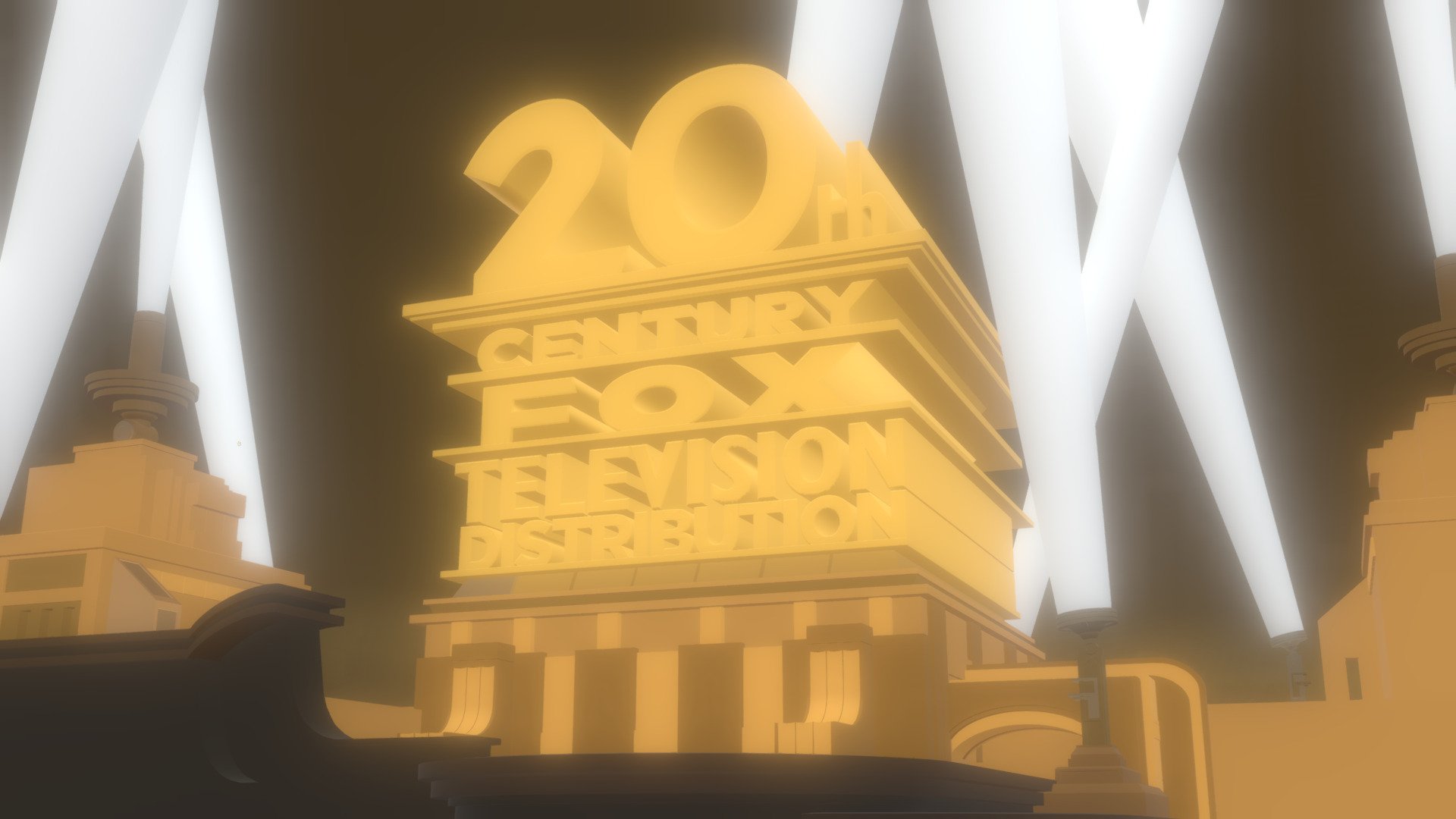 20th Century Fox Television Distribution Logo - Download Free 3D model ...