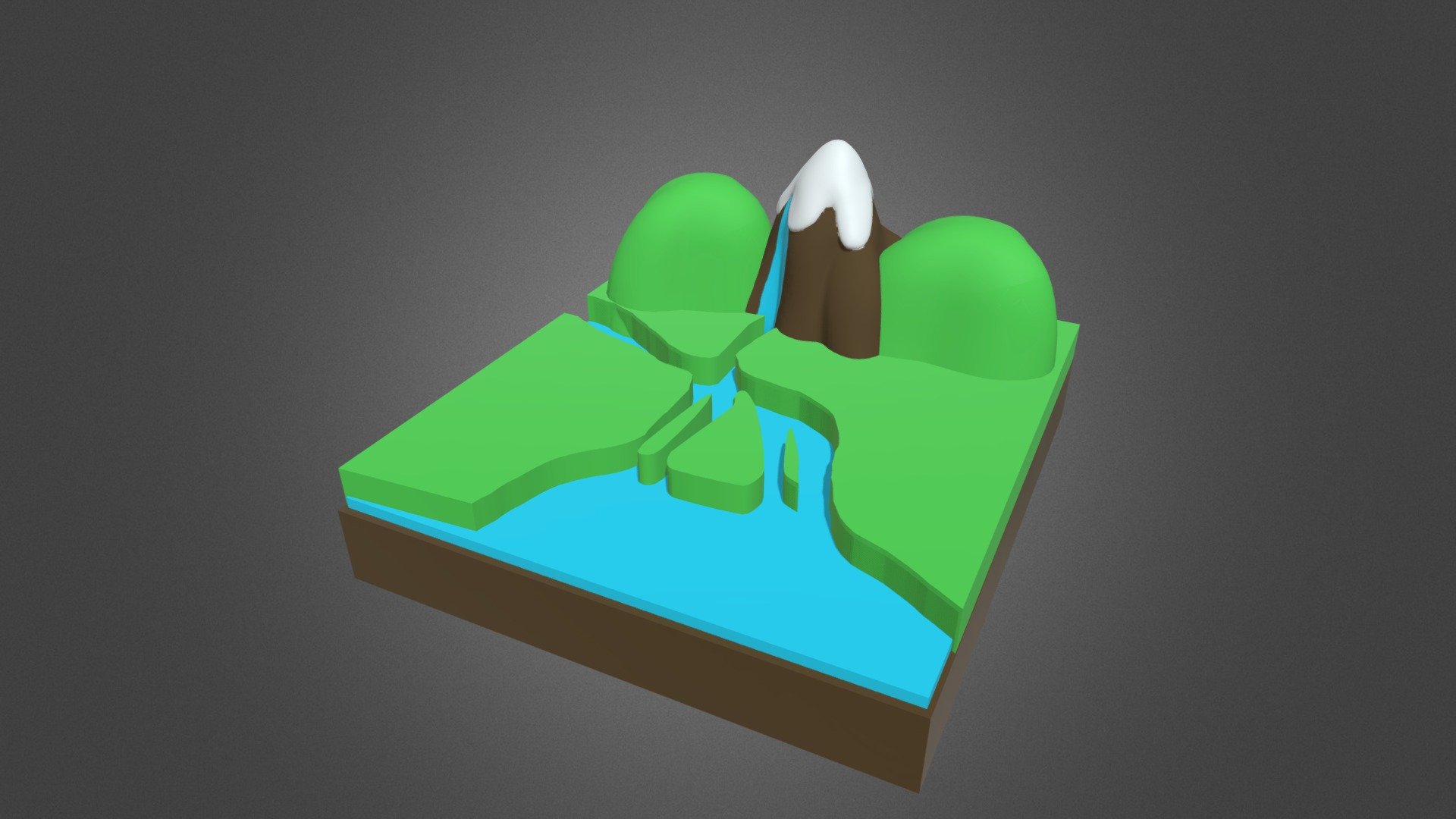 River diorama (With annotated anatomy) - Download Free 3D model by ...