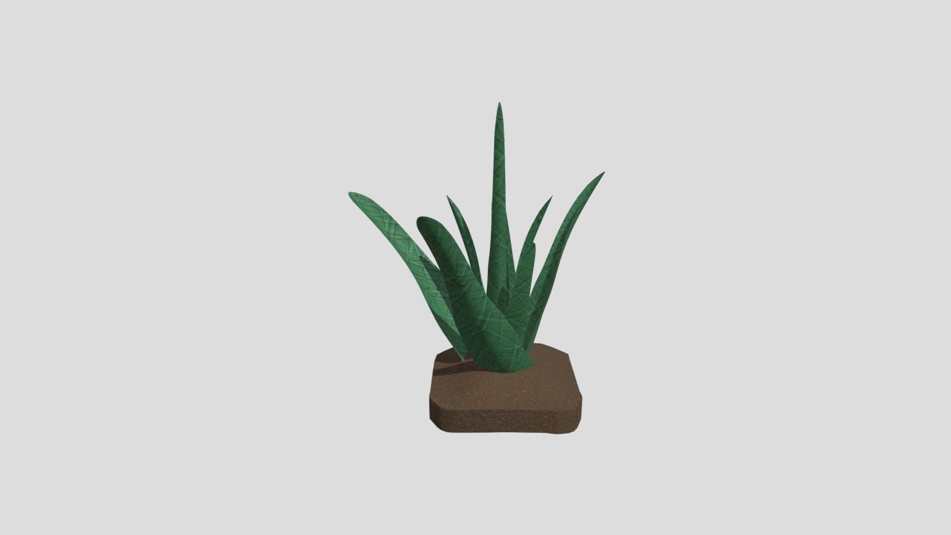 Organic Model Practice 1 - Basic Plant - Download Free 3D model by ...