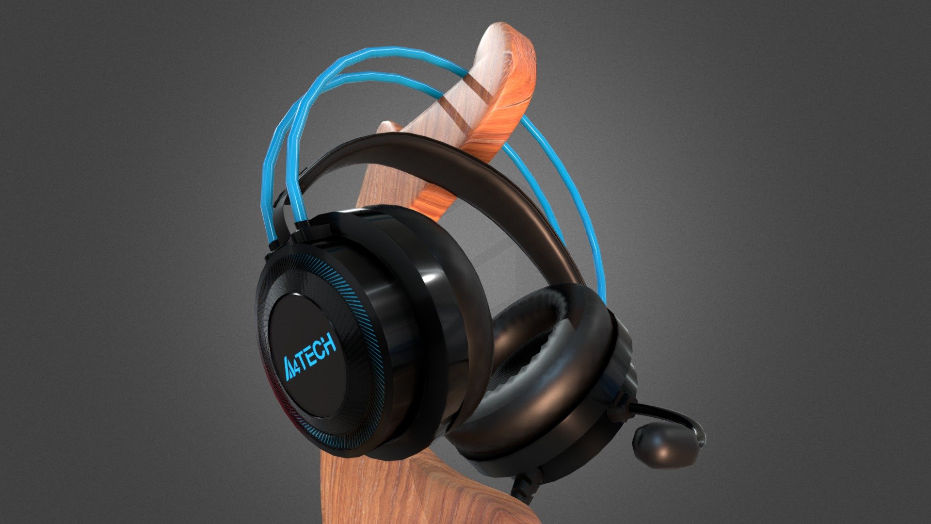 A4Tech Headphone - Download Free 3D model by Md.Faruk [5ffc841] - Sketchfab