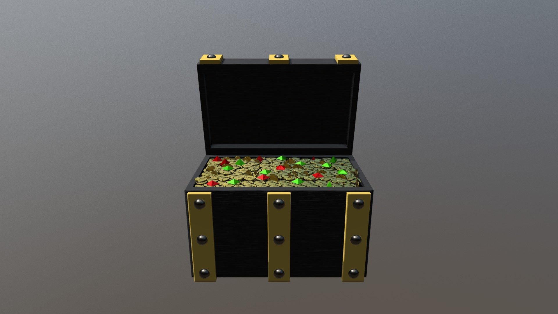 Treasure Chest Low Poly - 3D model by TacticalMinionz [5ffc8d7] - Sketchfab