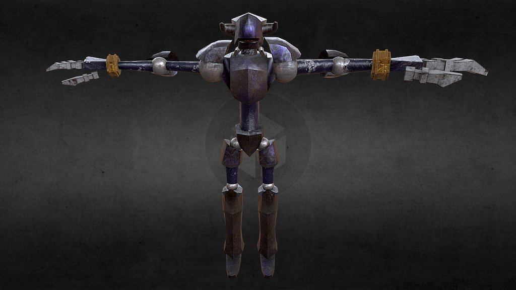 Demon Knight - 3D model by Christian-Gomez [5ffd06a] - Sketchfab