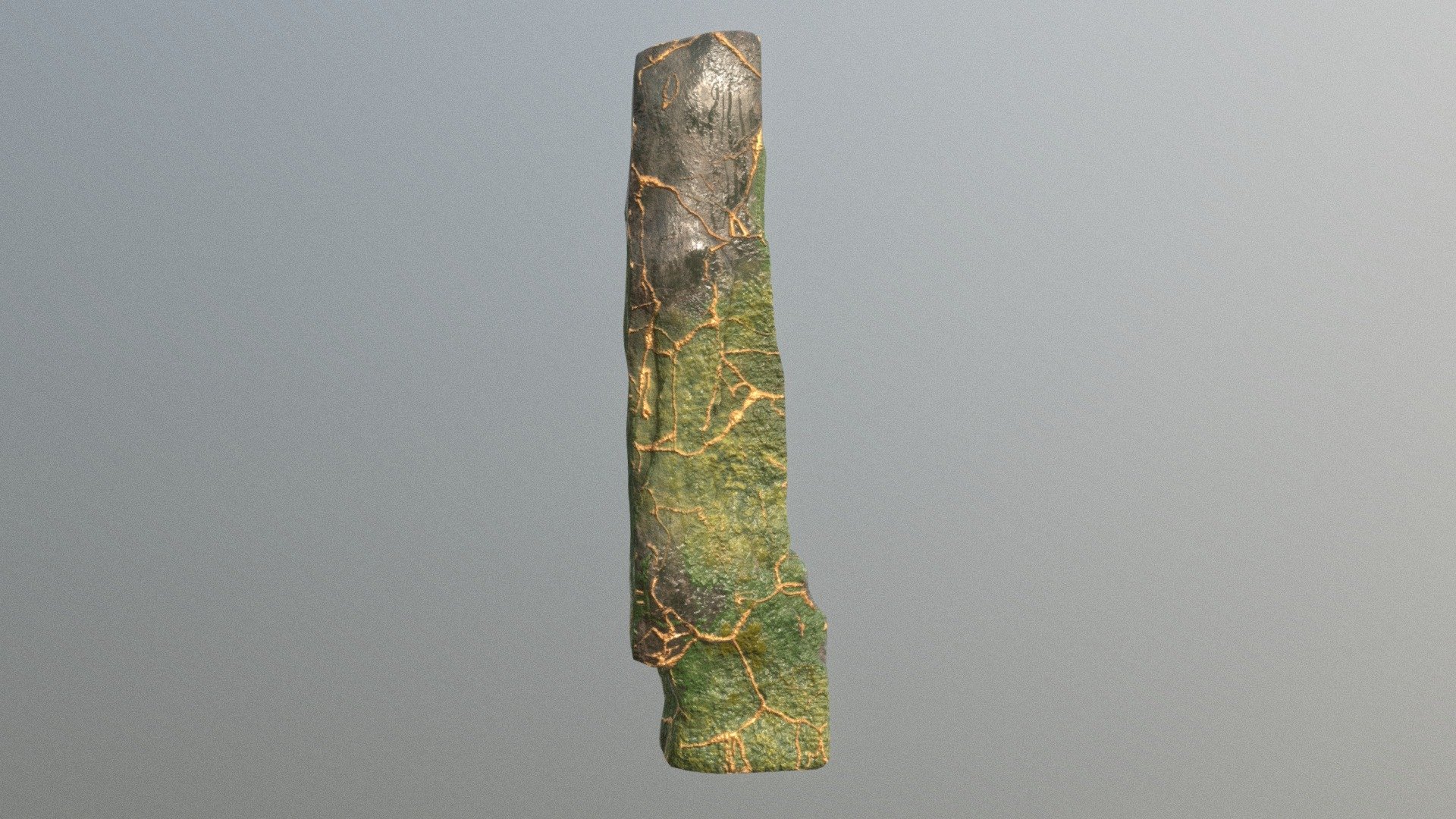 Small Stone Column 1 (Marble Vein Infection) - 3D model by Christian ...
