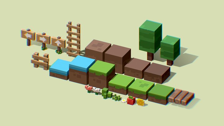 Tileset 3D models - Sketchfab