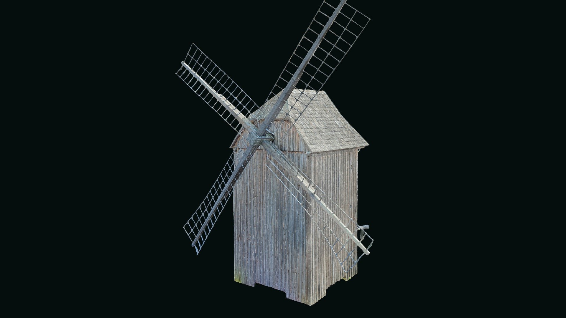 Rzędziany windmill - 3D model by Saulius.Zaura [5fff70f] - Sketchfab