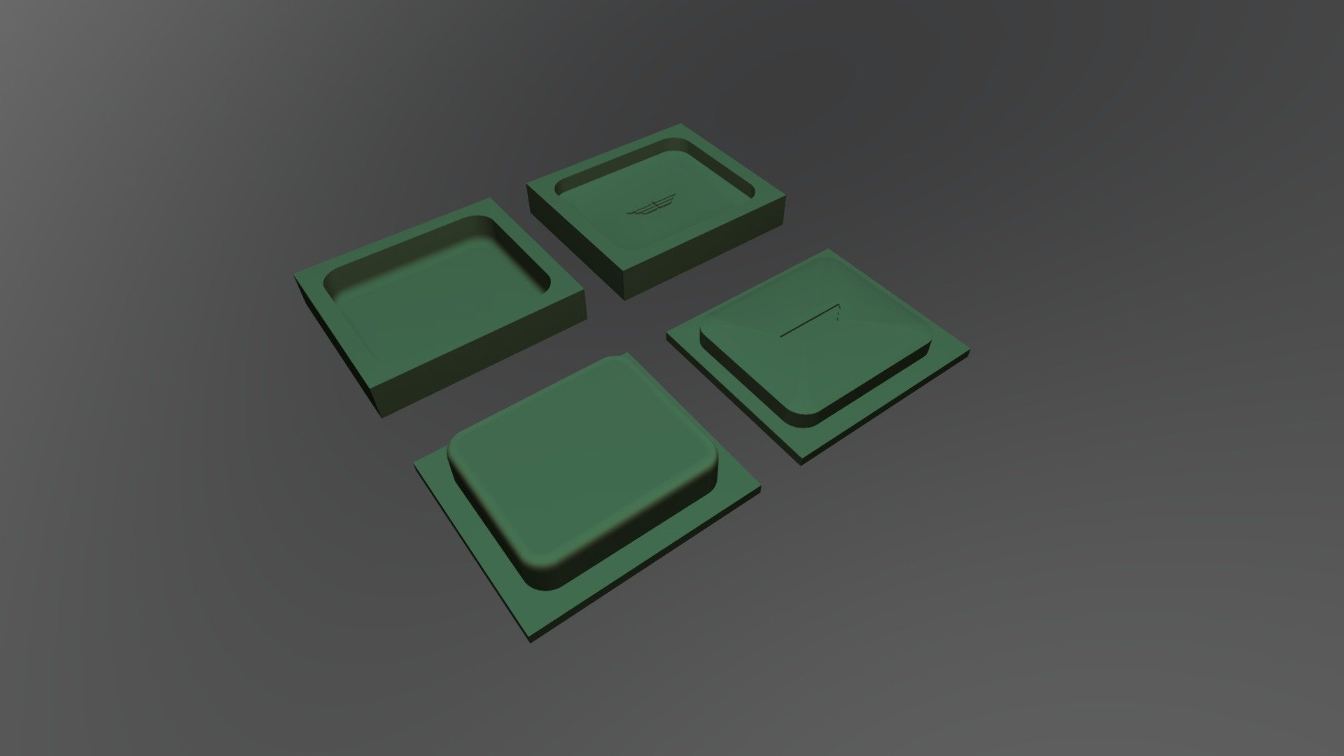 KAMRON UNIVERSAL GIMBAL OUTER INNER CASE DESIGNS - 3D model by LAYERED ...