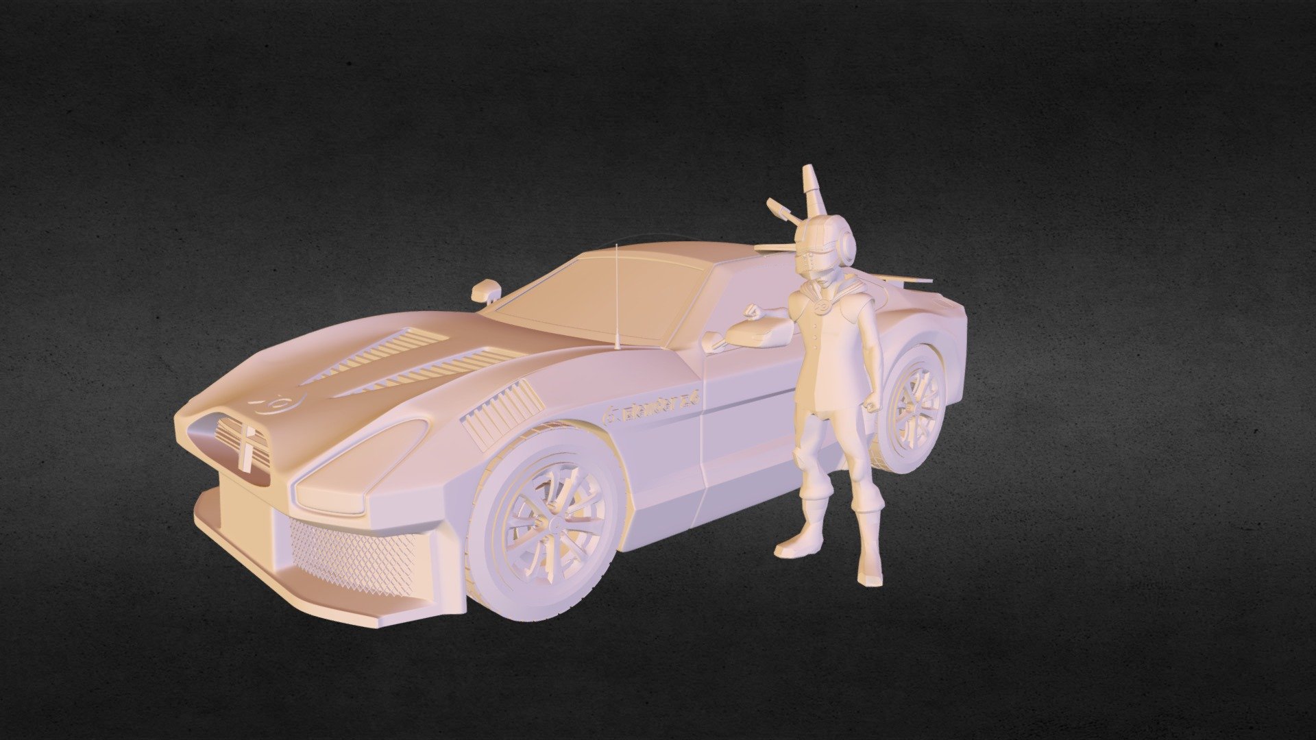 ConceptCar1VlenderMan.obj - 3D model by mx2 (@masterxeon1001) [5h8FbRo ...