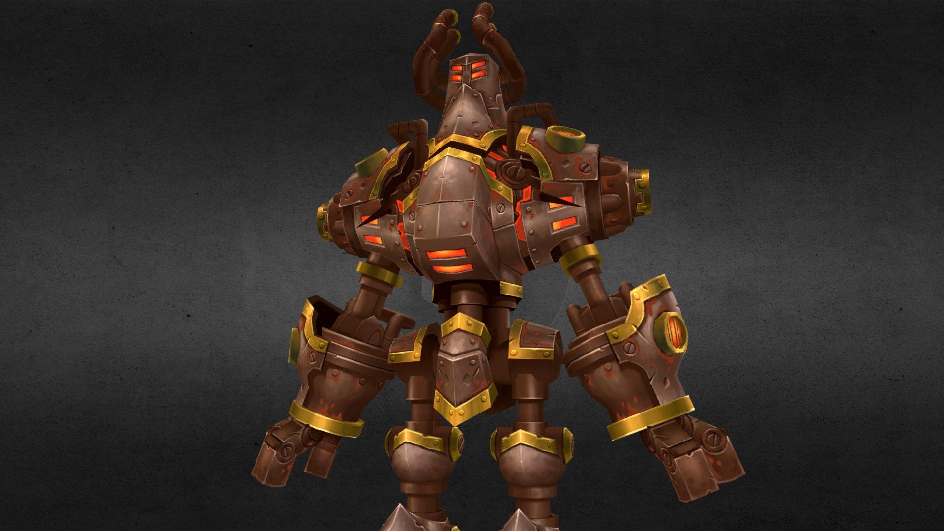 War Titan - 3D model by flymag [5i1ggoB] - Sketchfab