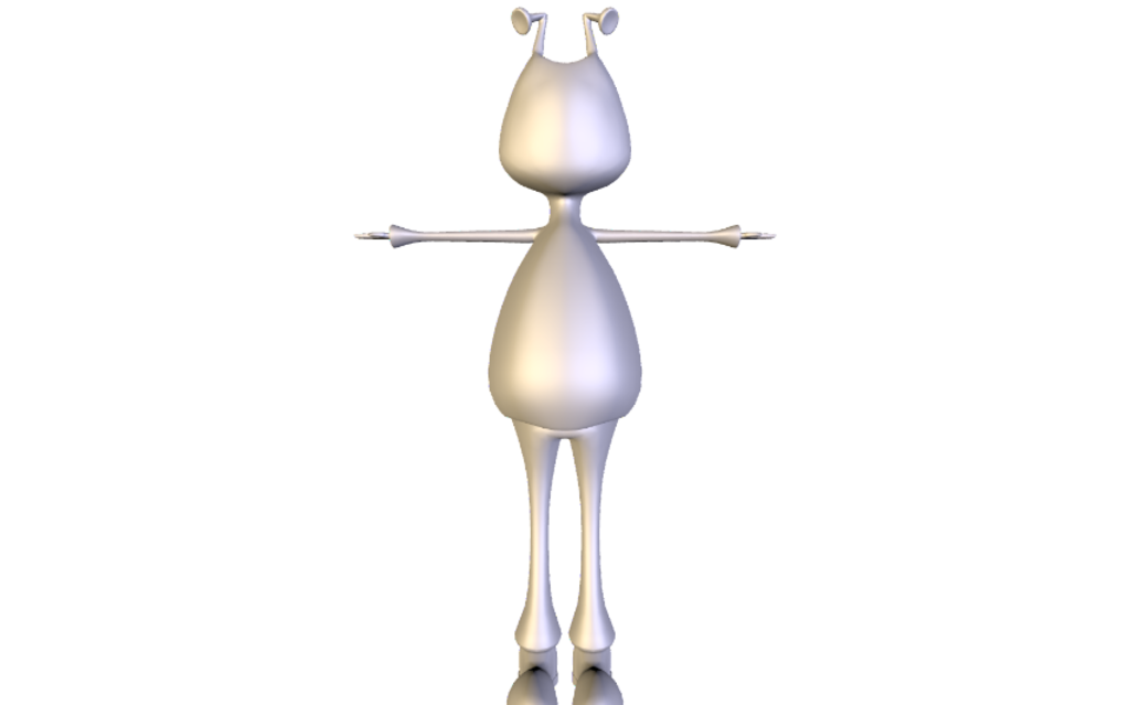 alien_smooth.obj - 3D model by seanr [5ziIk00] - Sketchfab