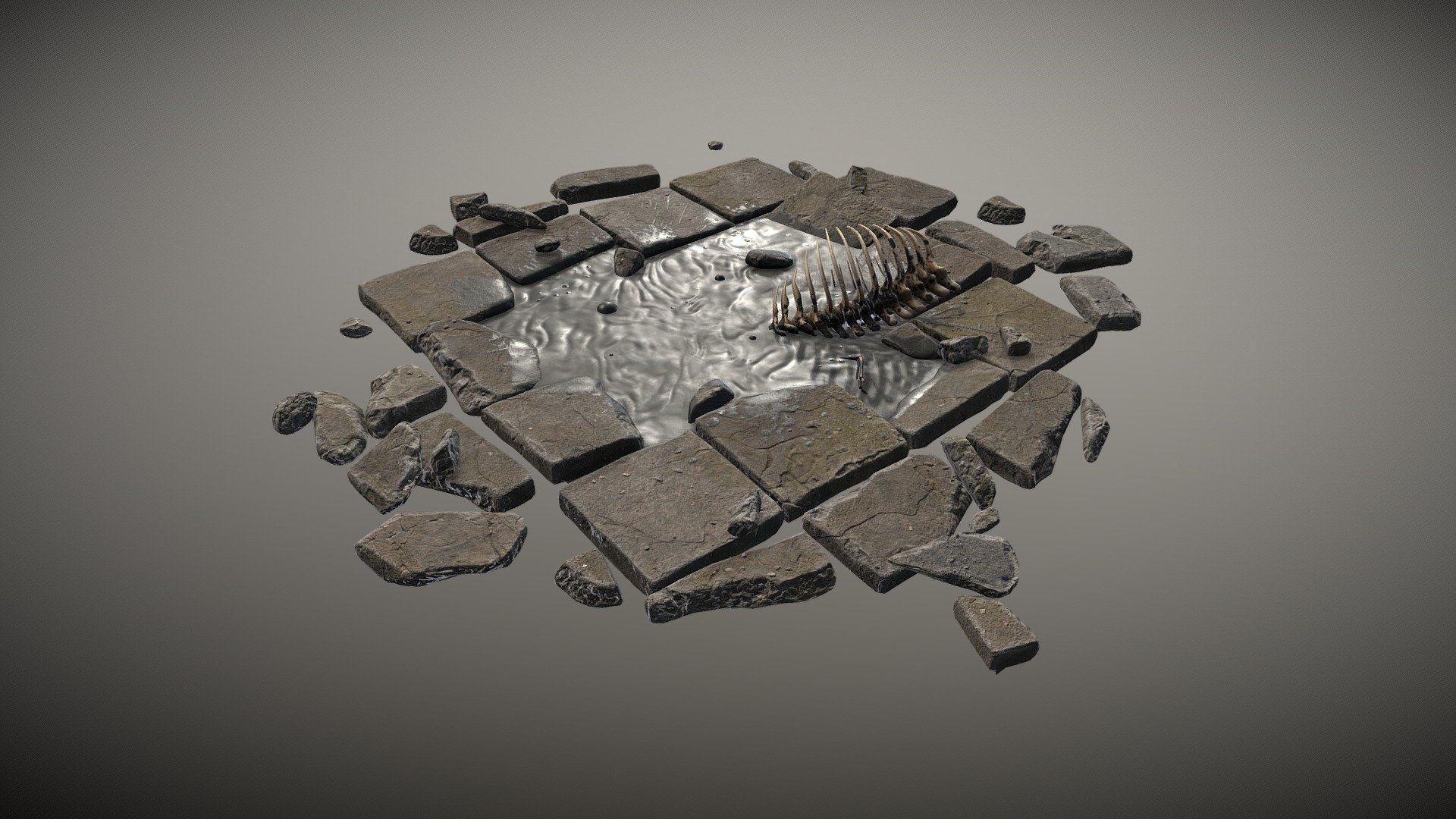 Tar Trap - 3D model by Karina (@KarynaTrychyk) [6001640] - Sketchfab